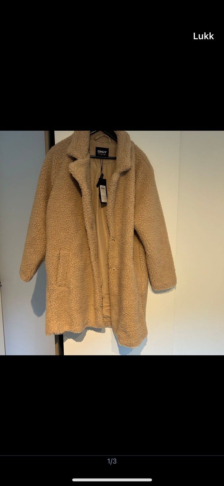 Teddy jakke str L | FINN torget