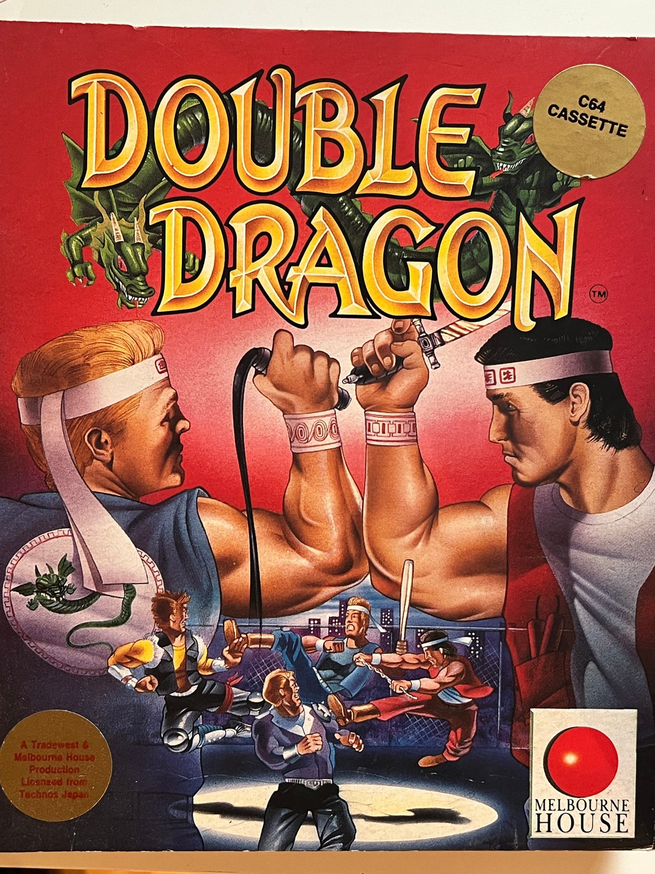Double Dragon, c64 | FINN-torget