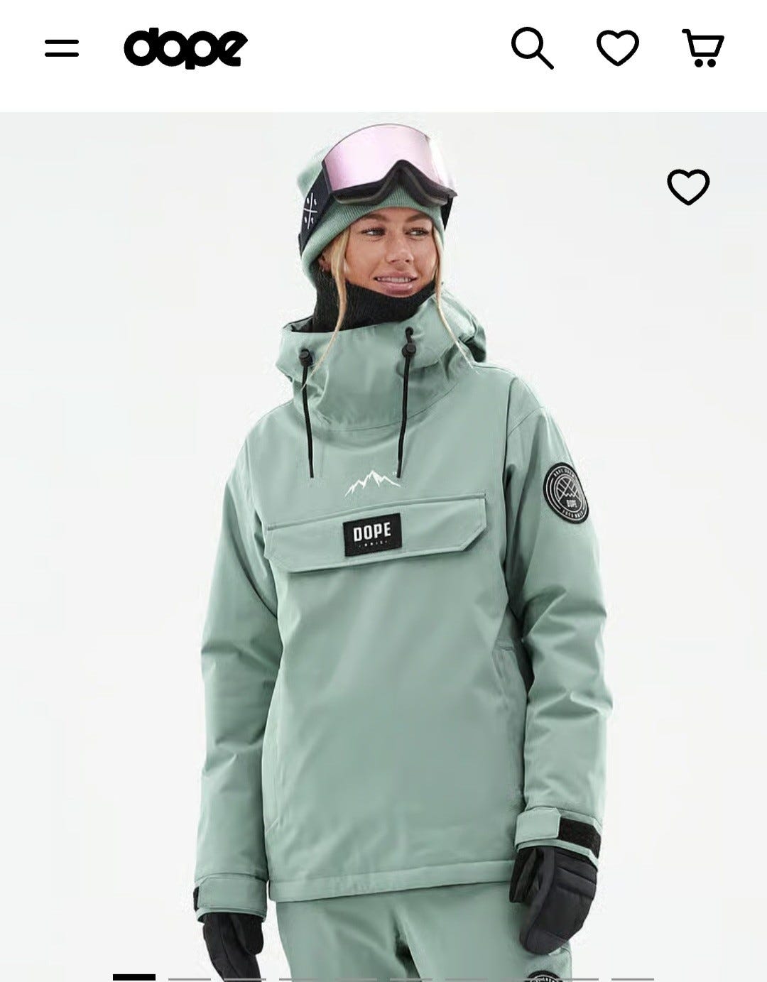 Dope skijakke, lue og våtter | FINN-torget