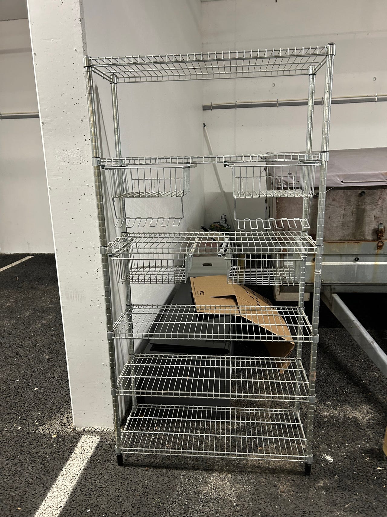 Lager reol i stål | FINN-torget