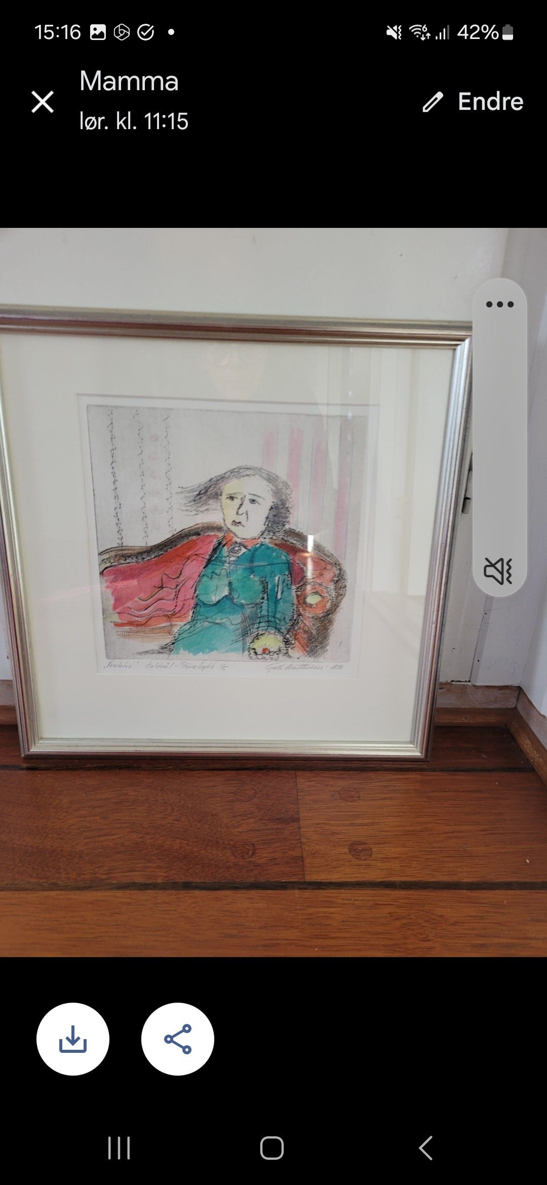 Litografi av sørlandskunstner Kjell Mathisen | FINN-torget