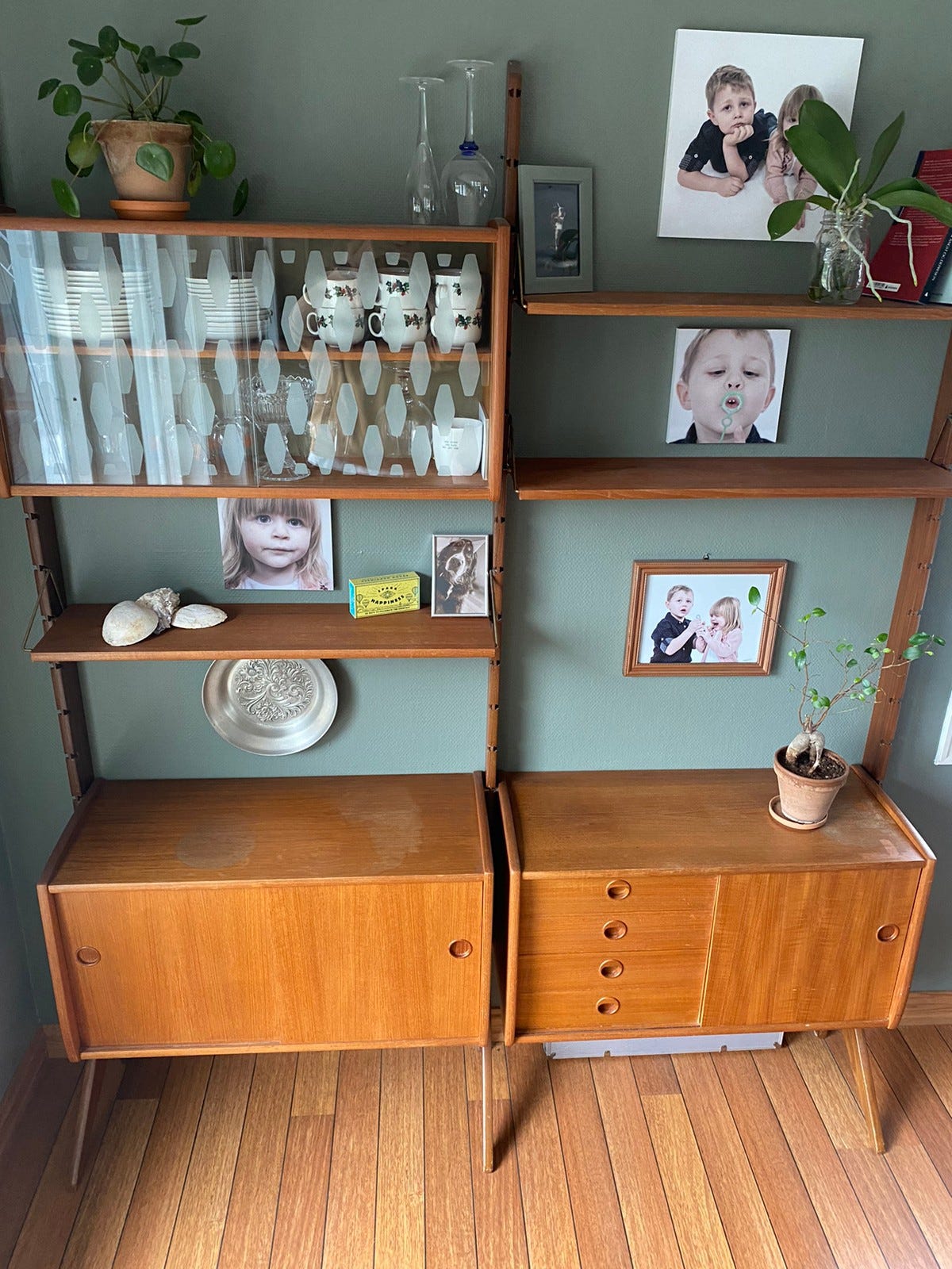 Ergo de Lux teak reol | FINN-torget