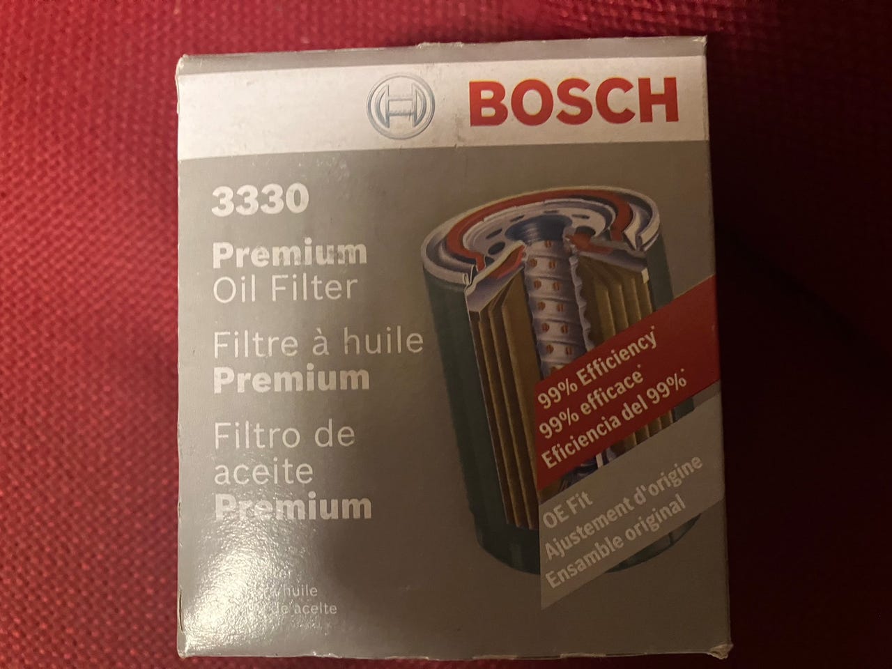 Oljefilter Bosch 3330 passer bl.a. Chevrolet,Chrysler, Saab Toyota med ...