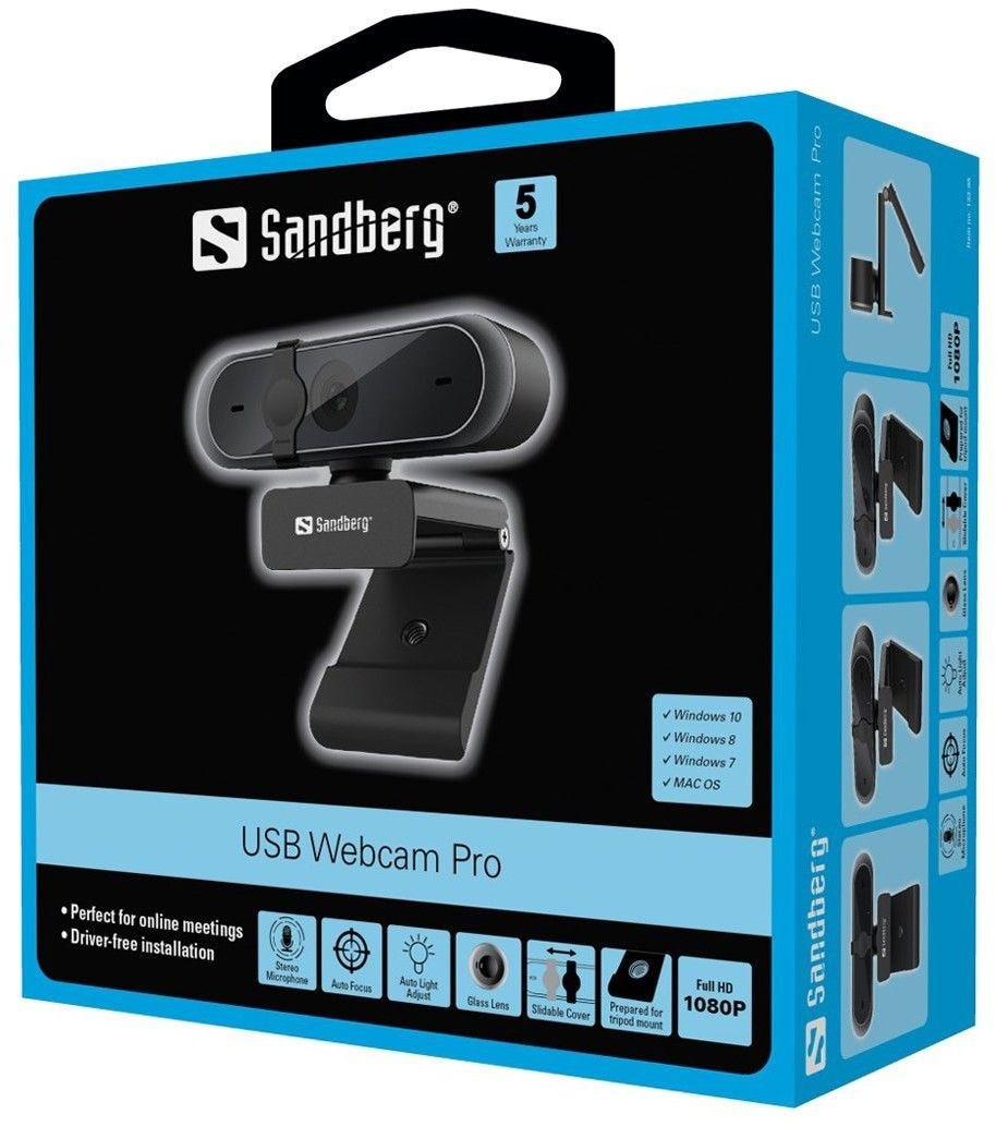 Sandberg USB Webcam Pro | FINN-torget