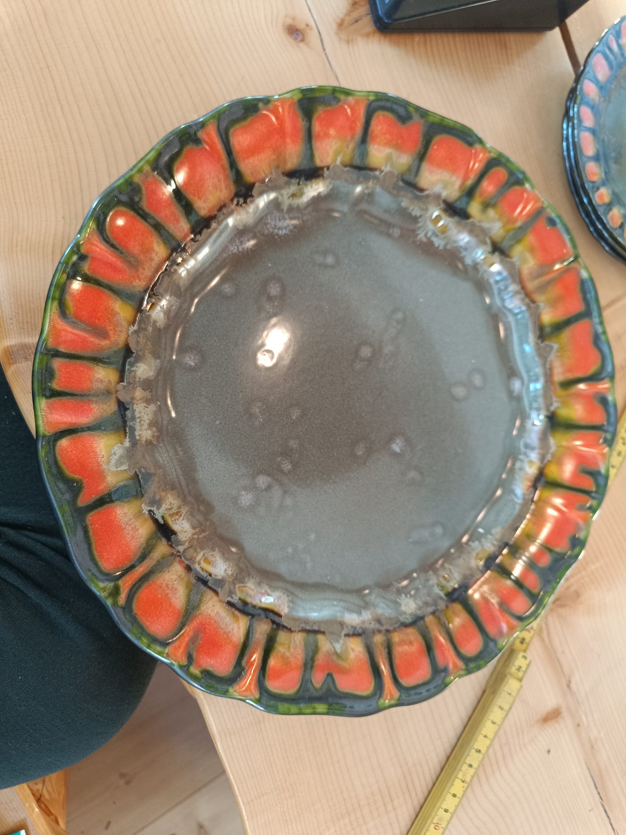 Fruktsett i "Modellglasur A" fra Egersund (34 cm) | FINN-torget
