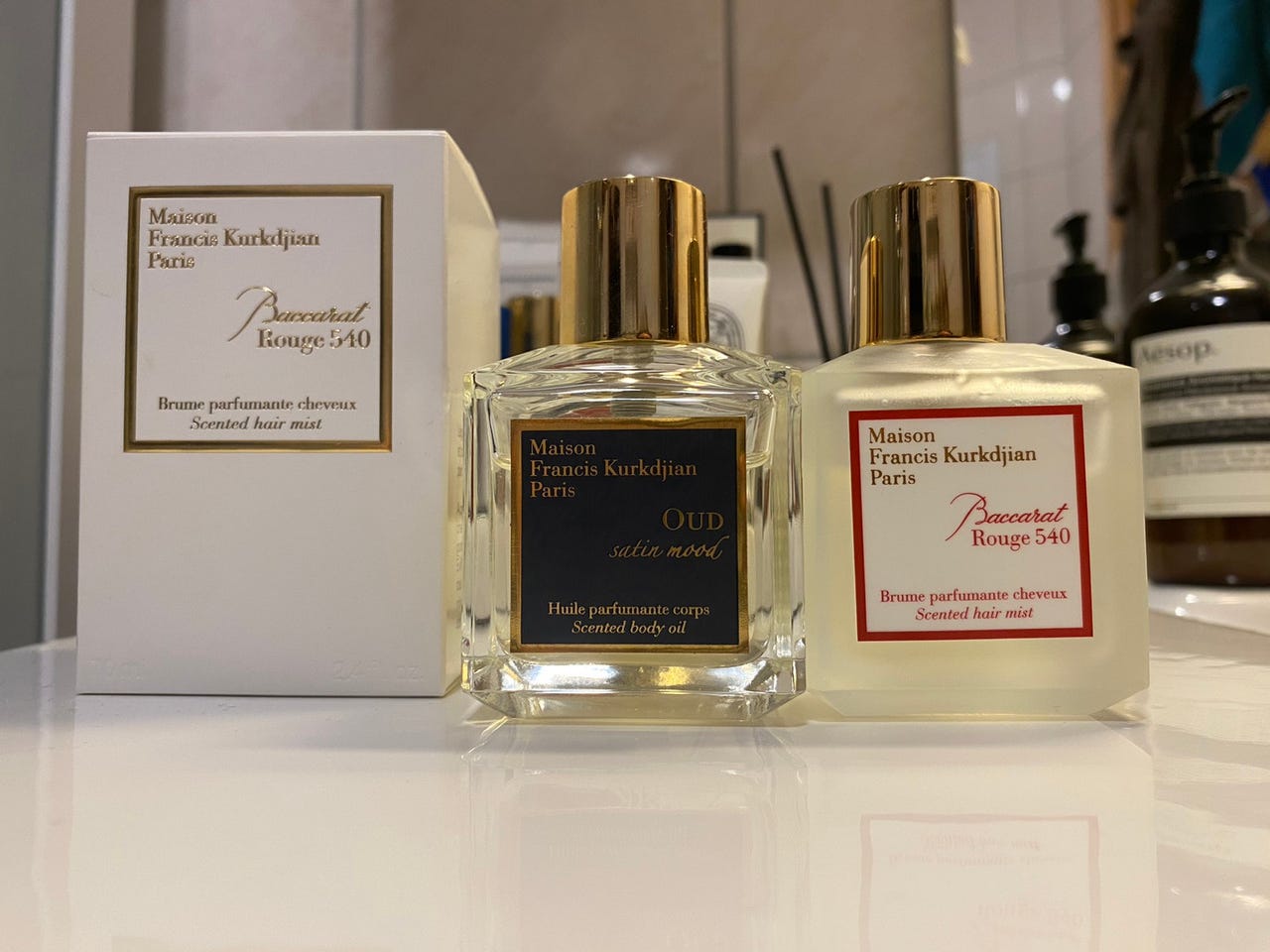 MFK Body Oil og Hårparfyme | FINN torget