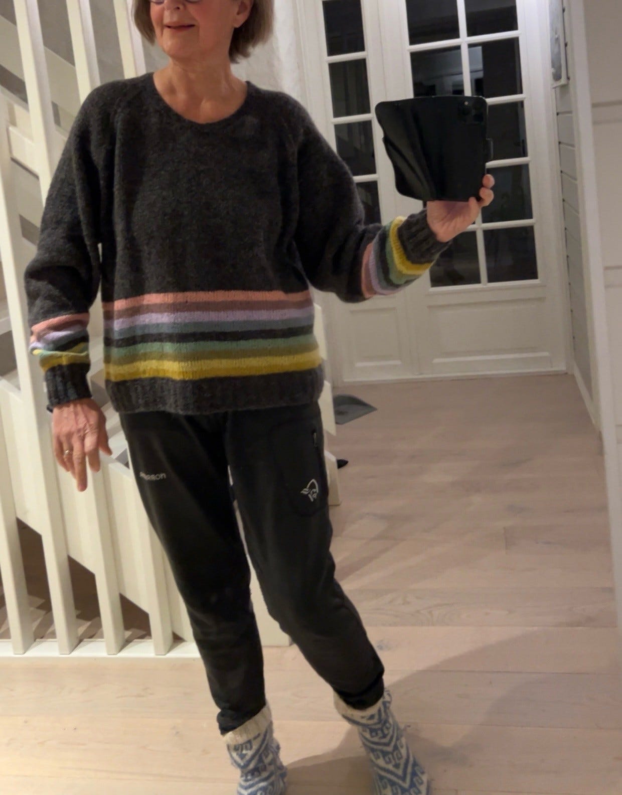 Nystrikket genser i Rauma finull | FINN-torget