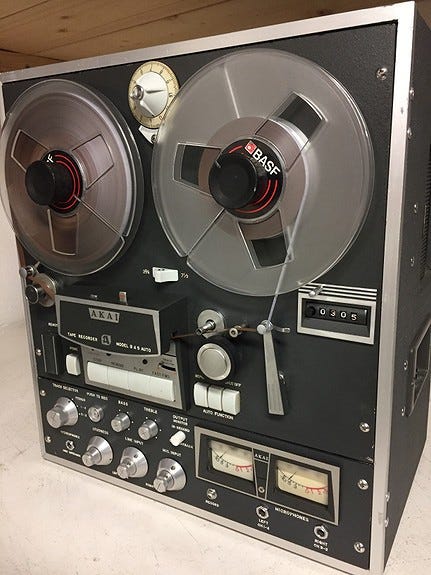AKAI 345 AUTO båndspiller. | FINN-torget