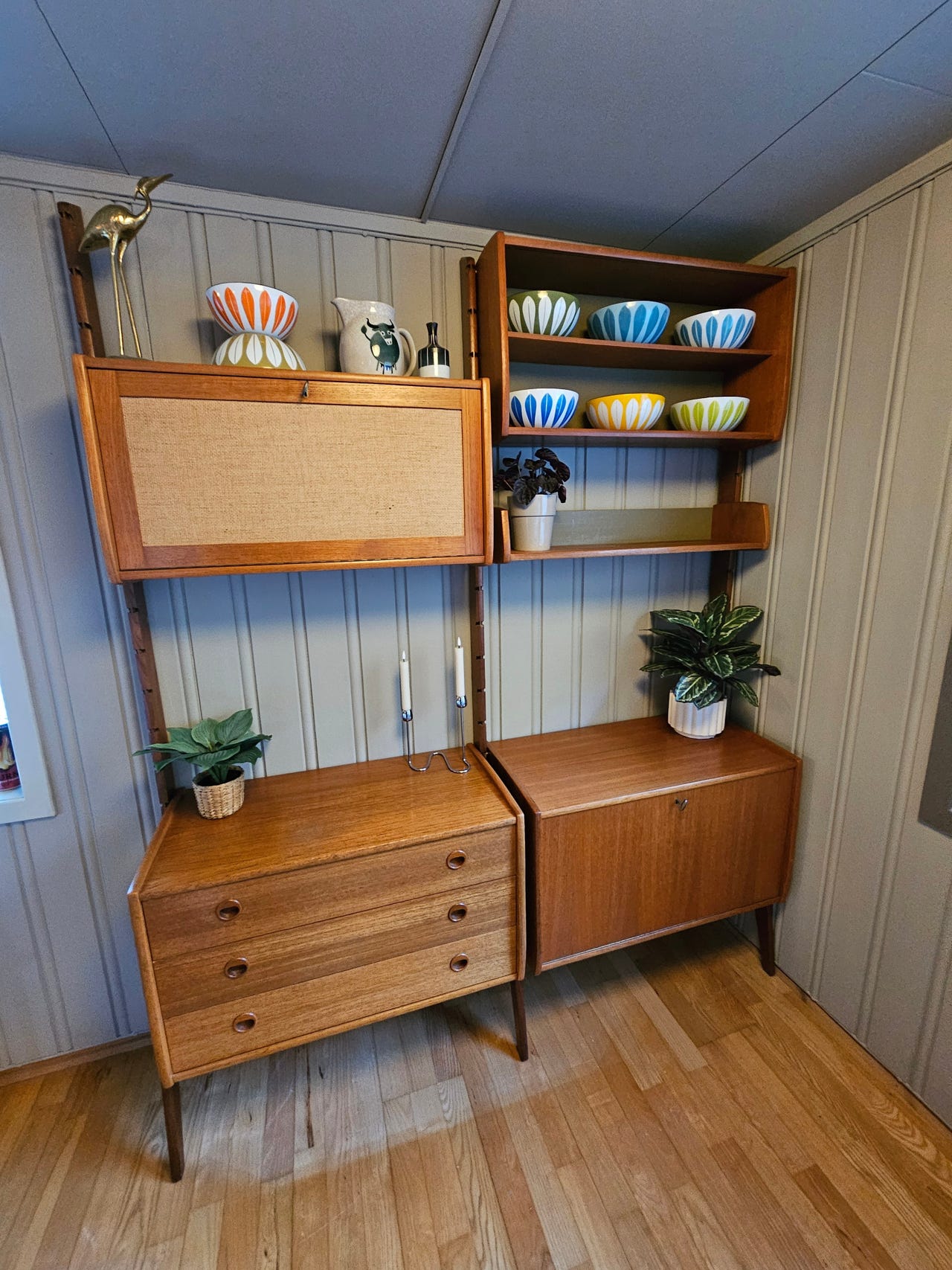 Ergo teak reol | FINN-torget