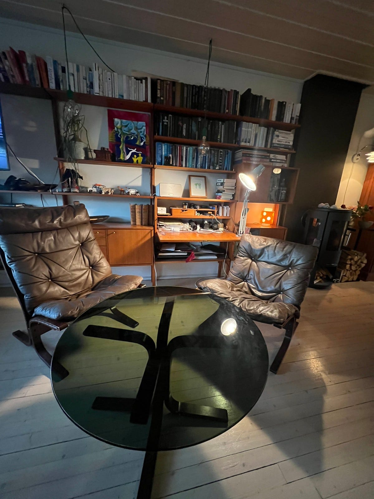 Flott original Siesta (I. Relling) glasbord | FINN-torget