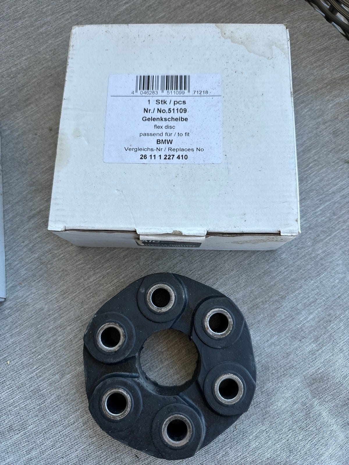 Hardykobling BMW 78mm/110mm | FINN-torget