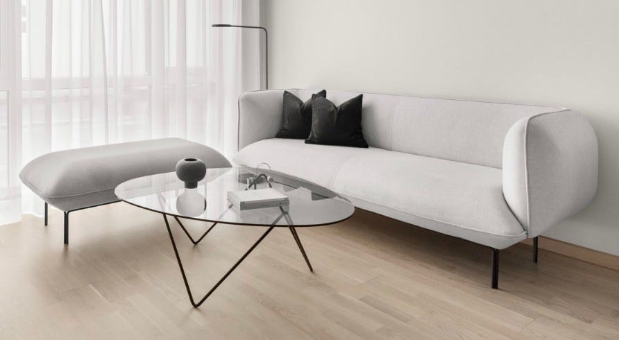 Bolia Cloud sofa og puff | FINN-torget