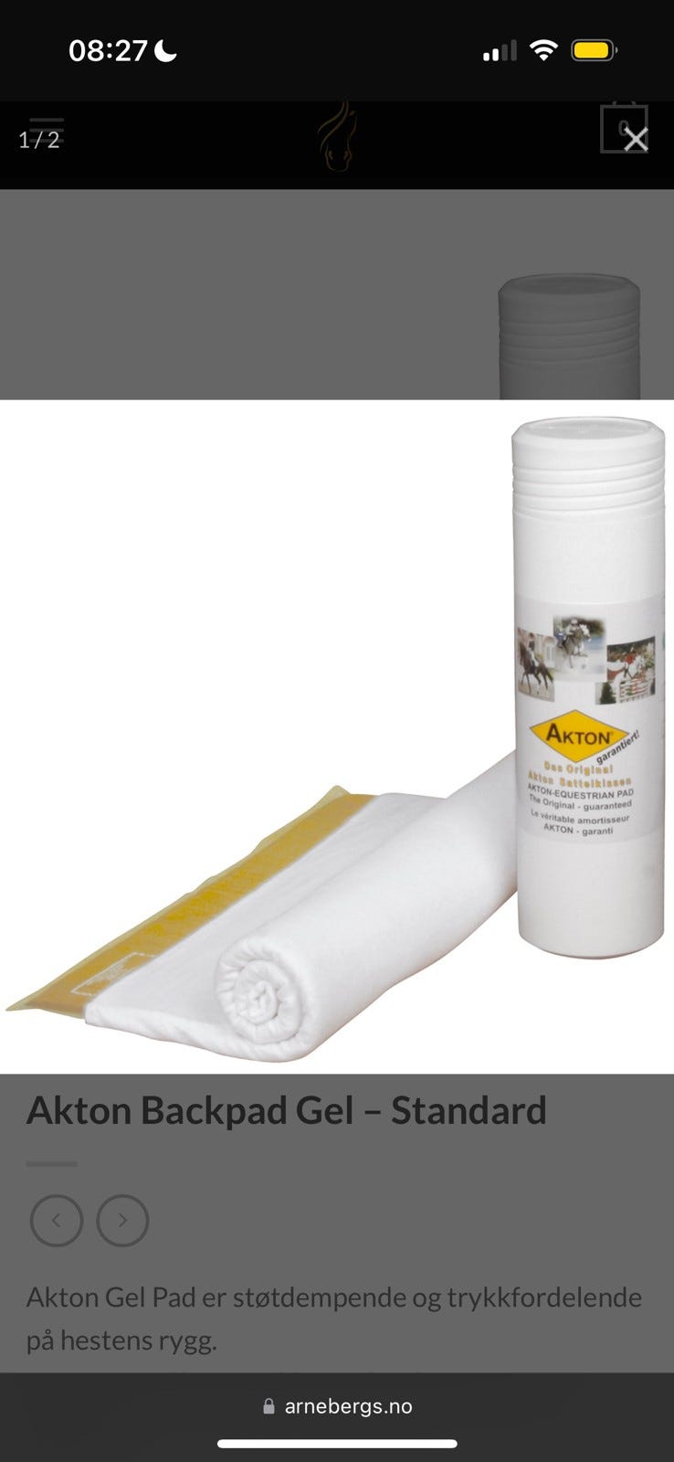 Akton Gel pad | FINN-torget