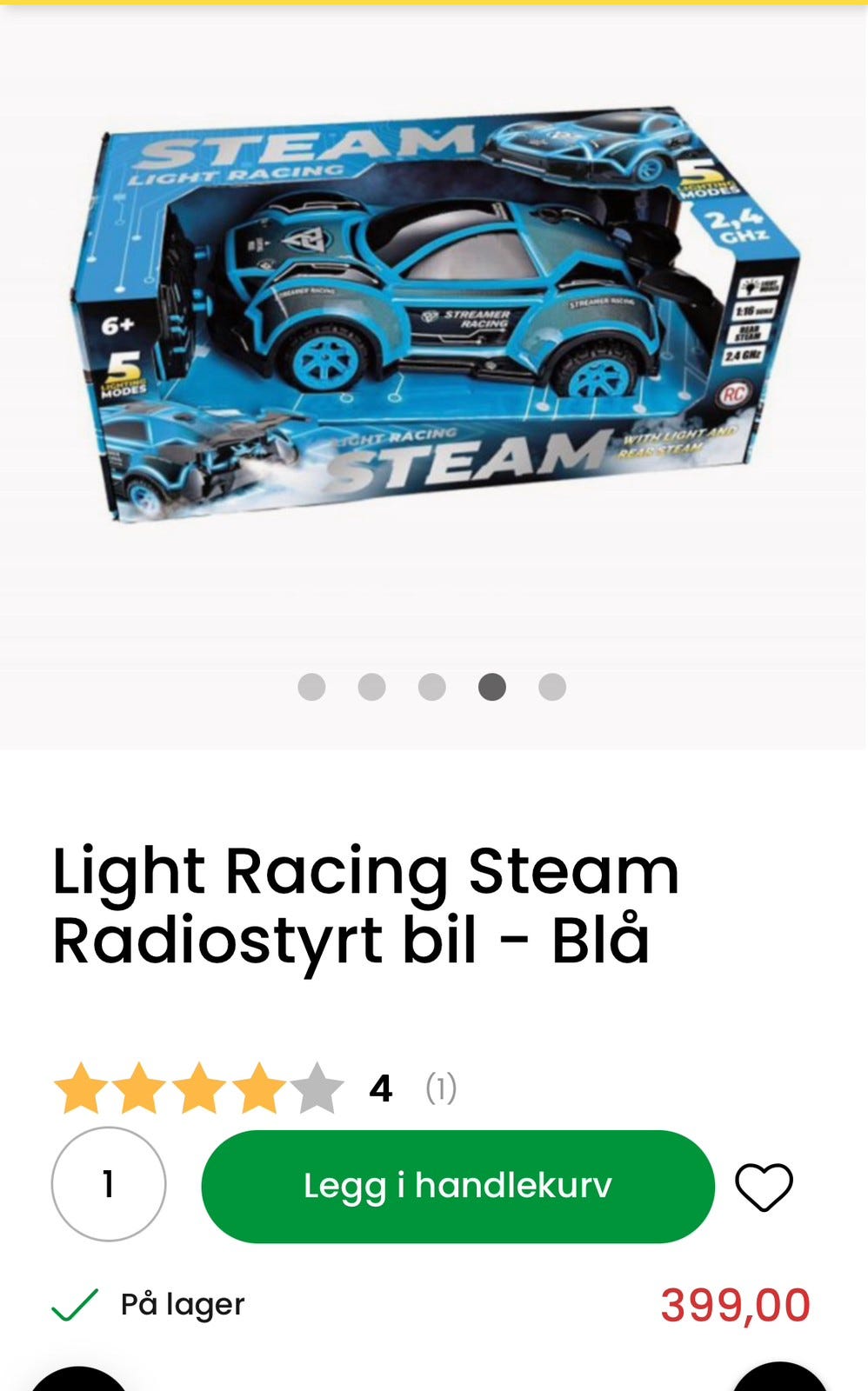 Radiostyrt bil med steam | FINN-torget