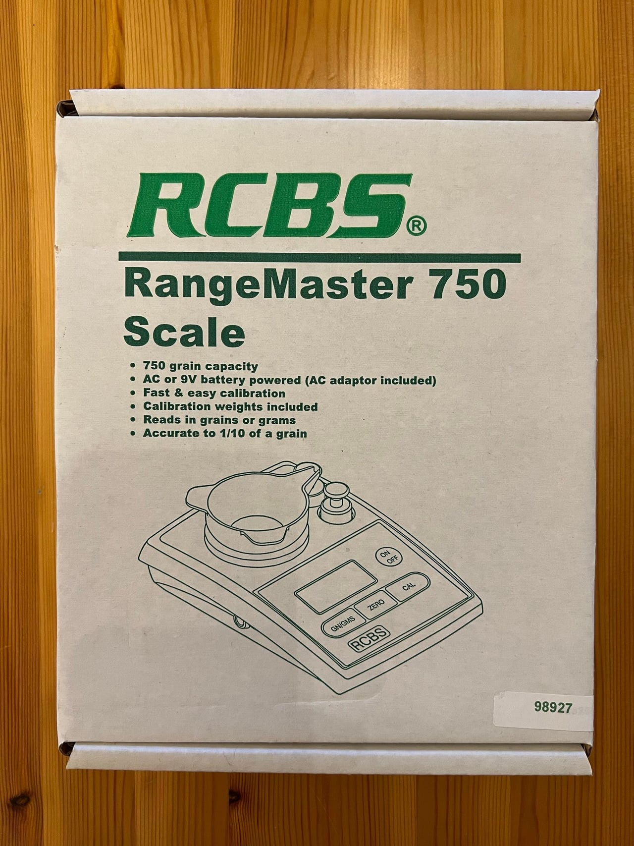 Rcbs Rangemaster 750 kruttvekt - Ny og Ubrukt i eske - Vurderes Solgt ...