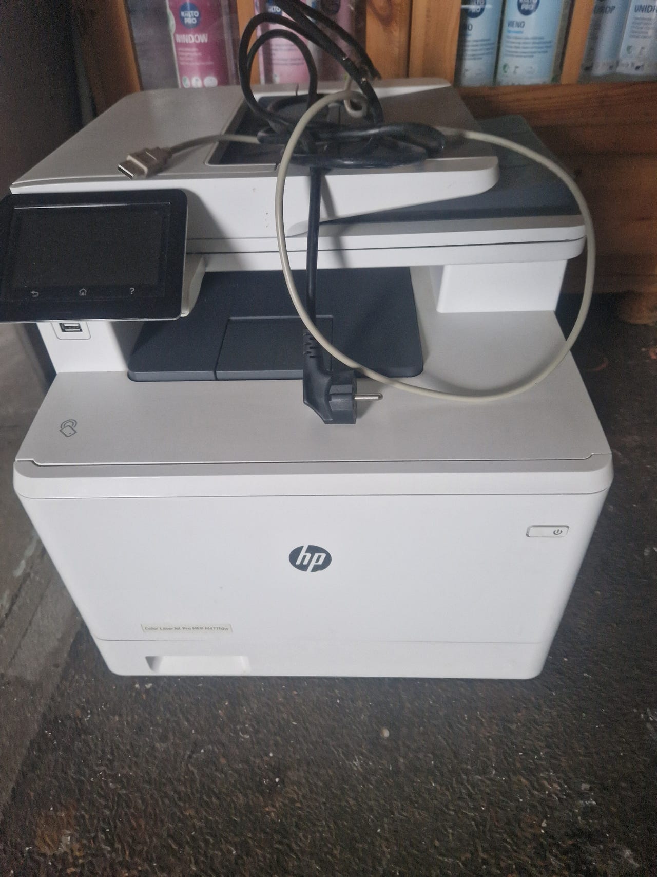 Printer HP color laser jet pro m477fdw | FINN-torget