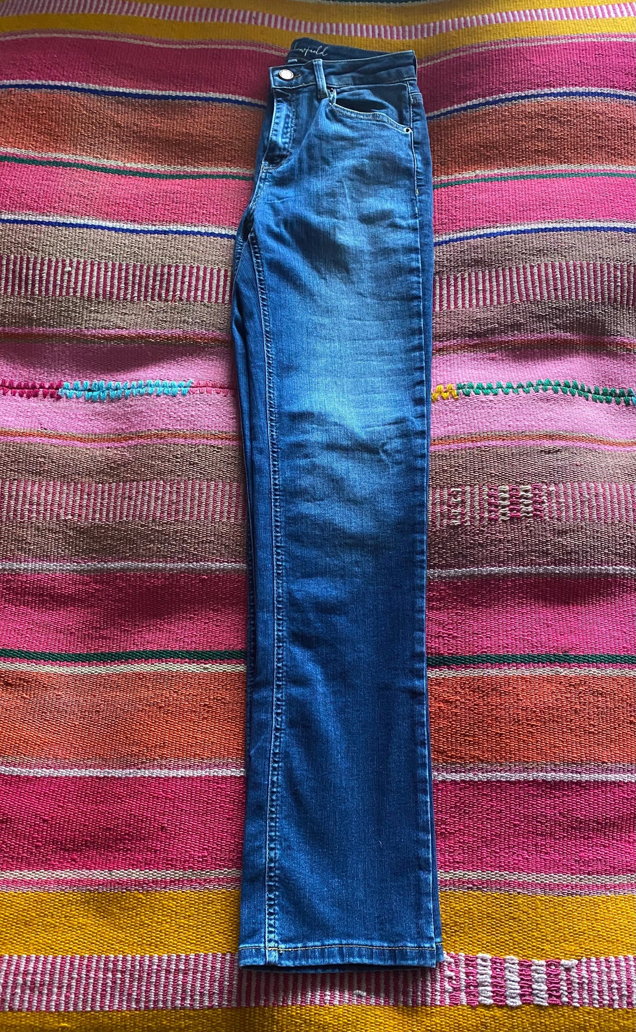 Jeans, Mellowfield strøkne bukser, stonewashed | FINN torget