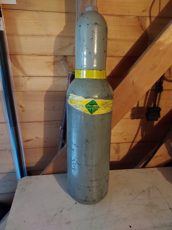 Gassflaske argonmix | FINN-torget