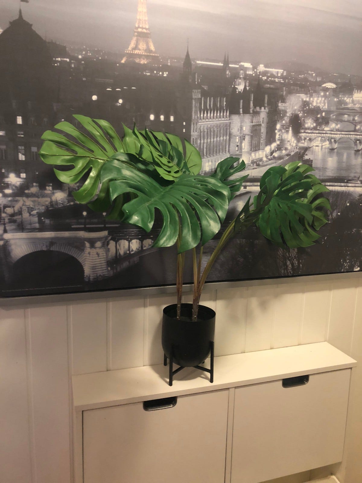 Monstera plante falsk | FINN torget