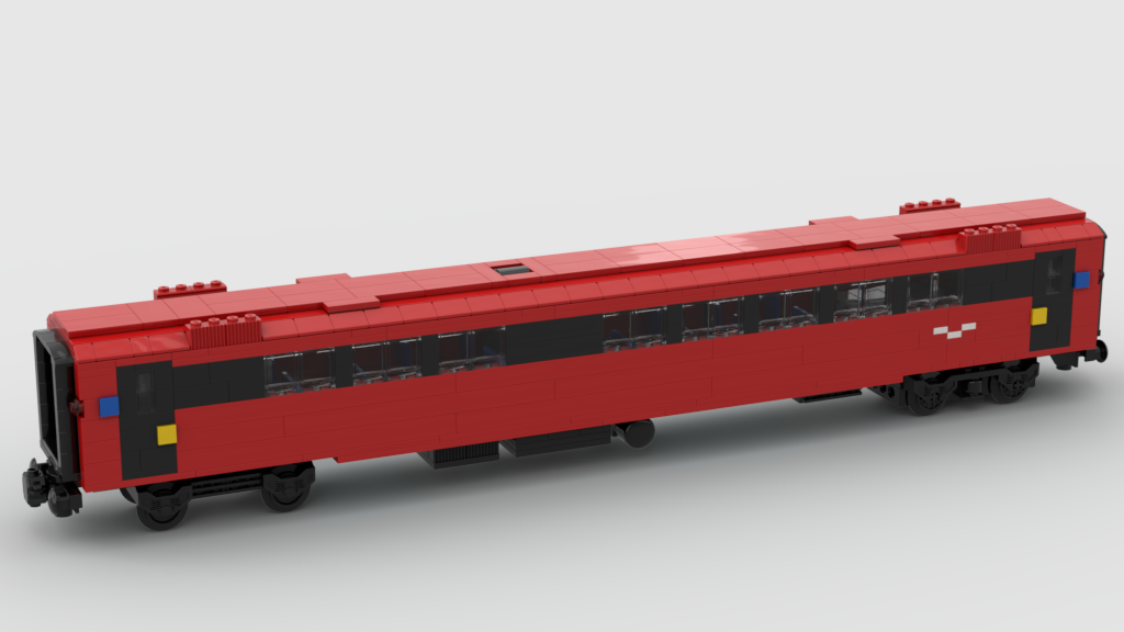 NSB B7 vogn - Motorisert. Jeg selger byggeveiledning | FINN-torget