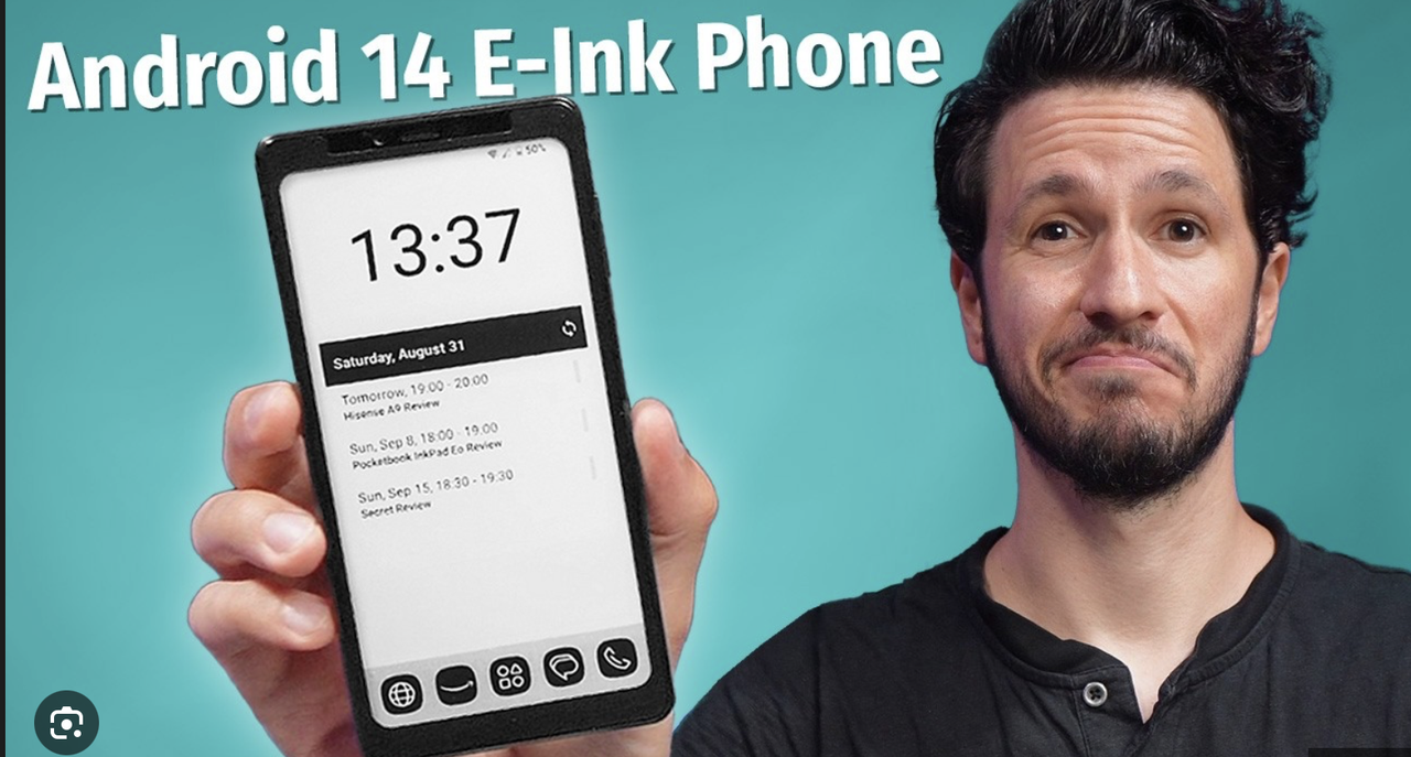 Hisense A9 - Beste E-ink telefon på markedet. Med Lineage OS og Android 14 | FINN-torget