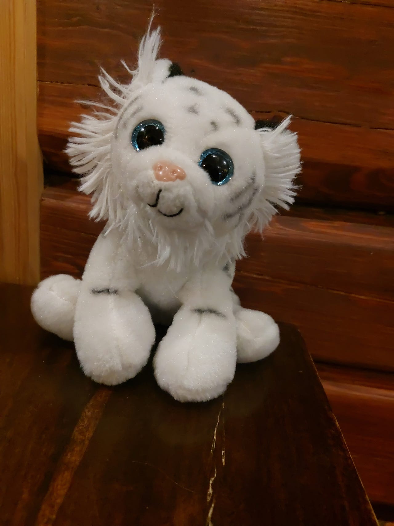 Hvit Tiger Bamse | FINN-torget