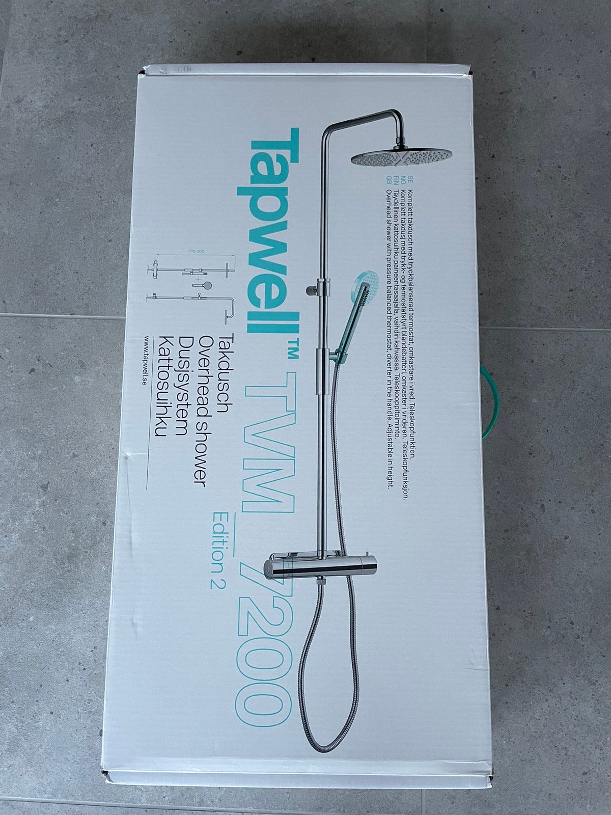 Tapwell TWM 7200 CR - takdusj | FINN-torget