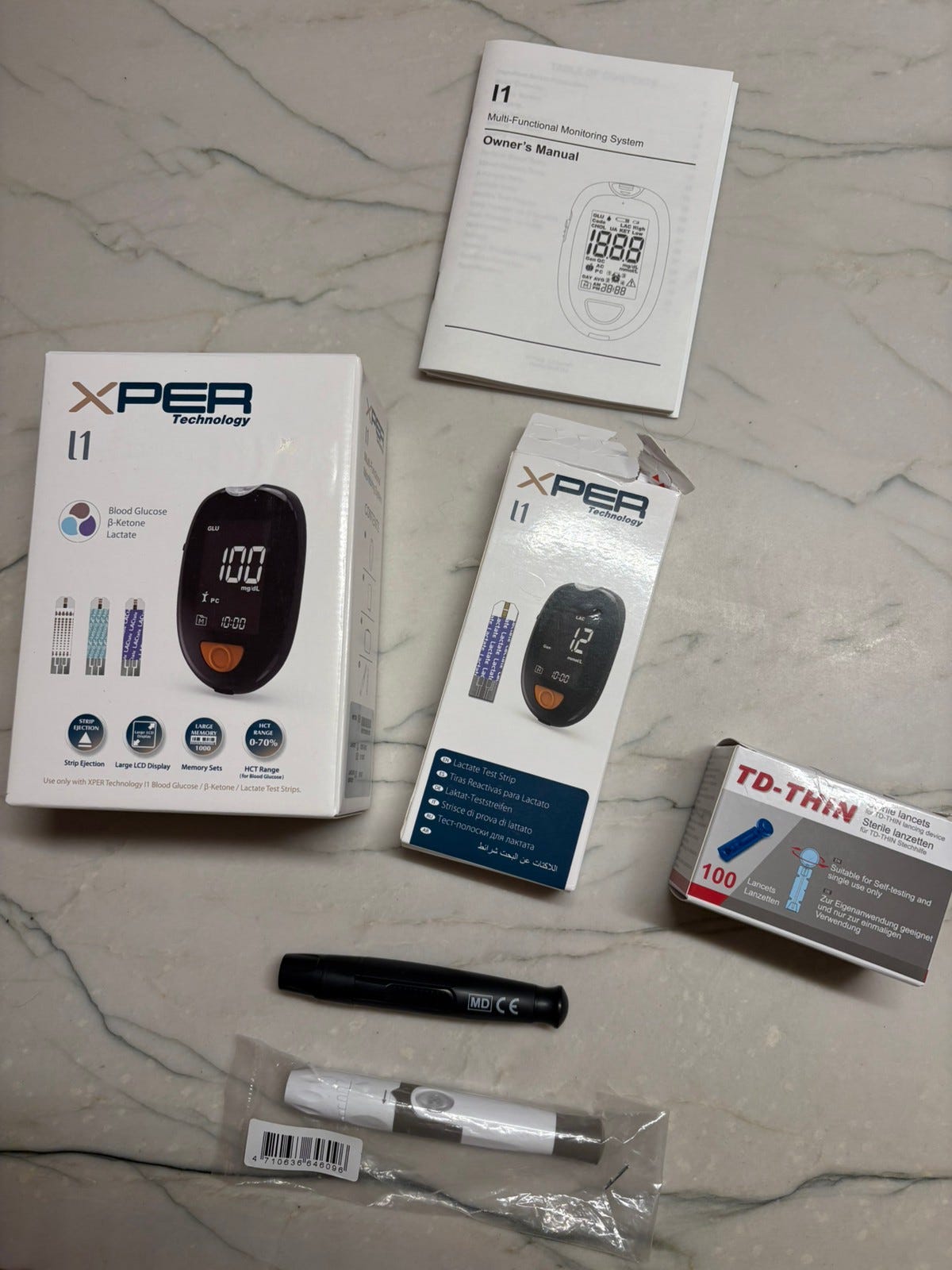 Laktatmåler - Multiparameter Taidoc TD med 100+ strips 25% rabatt ...