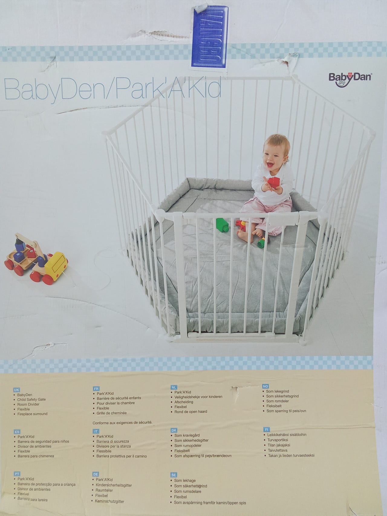 BabyDan Barnegrind BabyDen/ParkAKid | FINN-torget