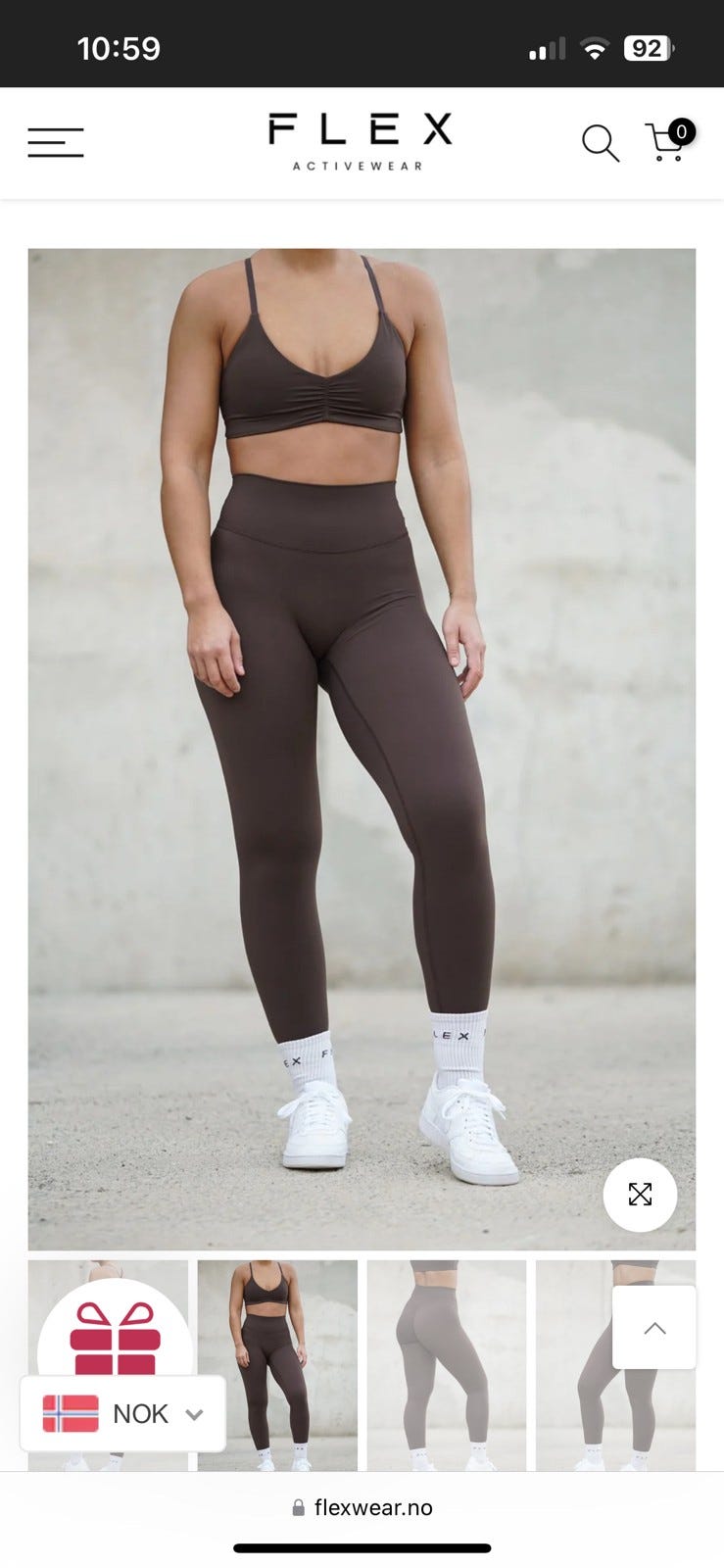 Flexwear opule tights espresso | FINN-torget