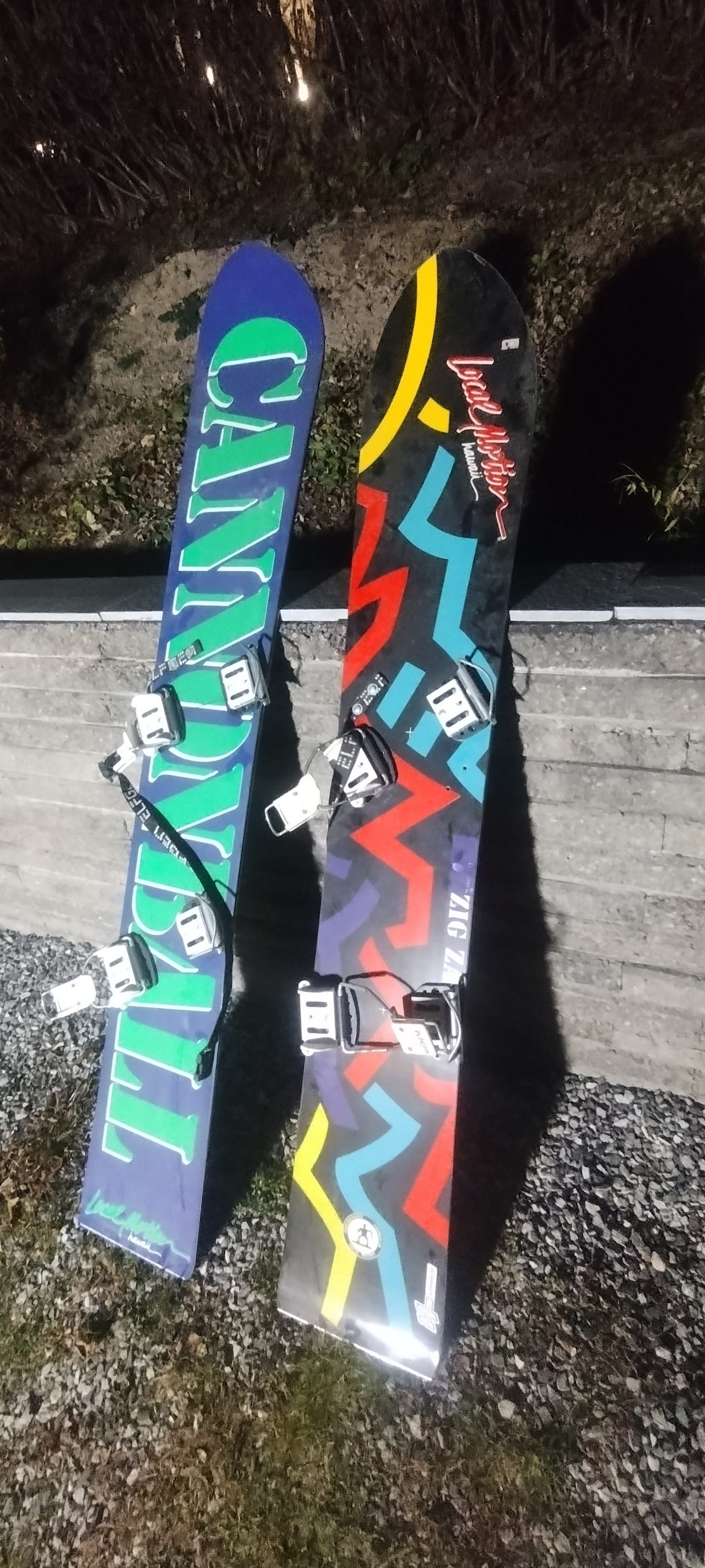 2 Snowboard/Monoski retro 80 tallet. | FINN-torget