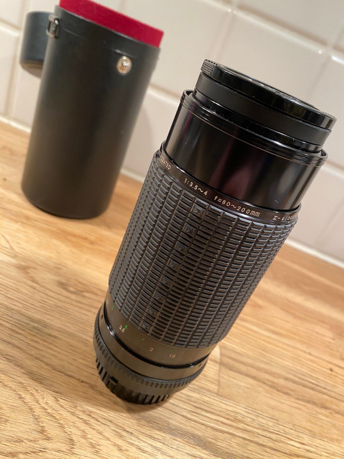 Sigma 80-200mm f3.5-4 NIKON - High-Speed Zoom (manuelt) | FINN-torget