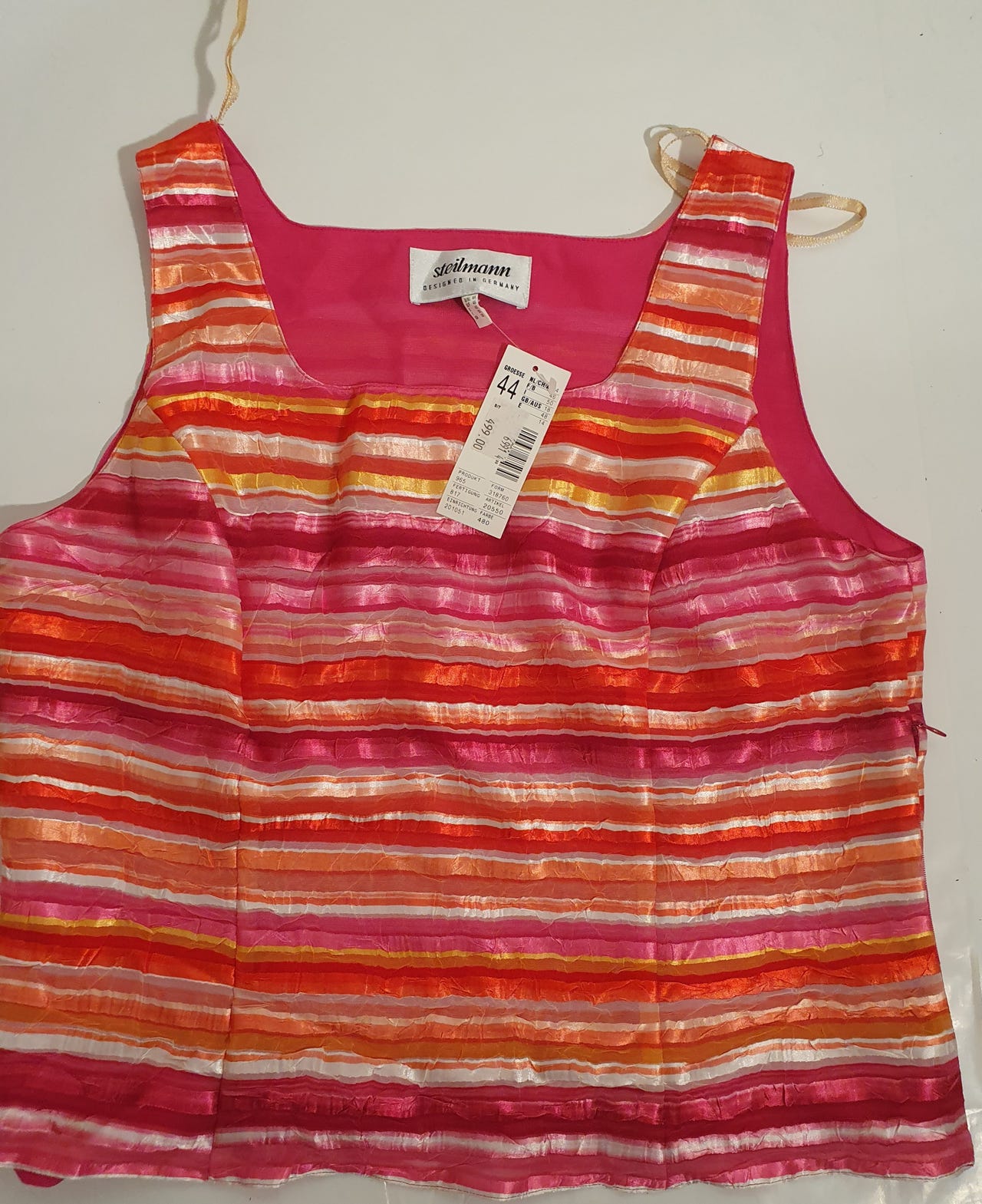 Silketopp fra Steilmann – str. 44, fin julegave | FINN-torget