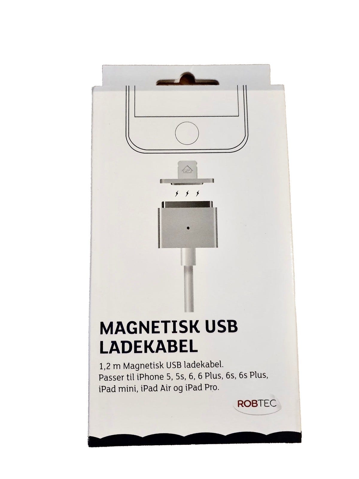 Lad opp både iPhone og iPad med Lightning/Mikro USB med samme ...