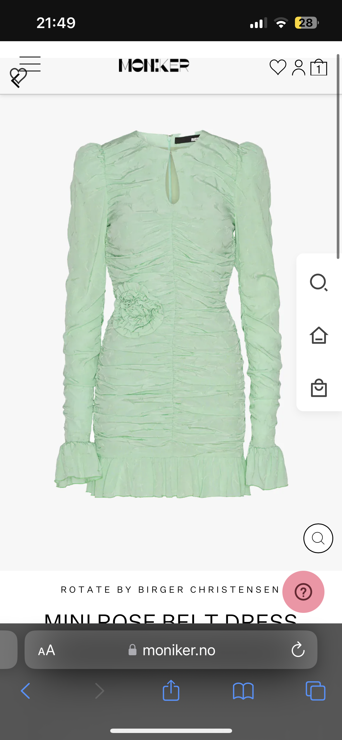 Rotate kjole (helt ny, ubrukt) | FINN-torget