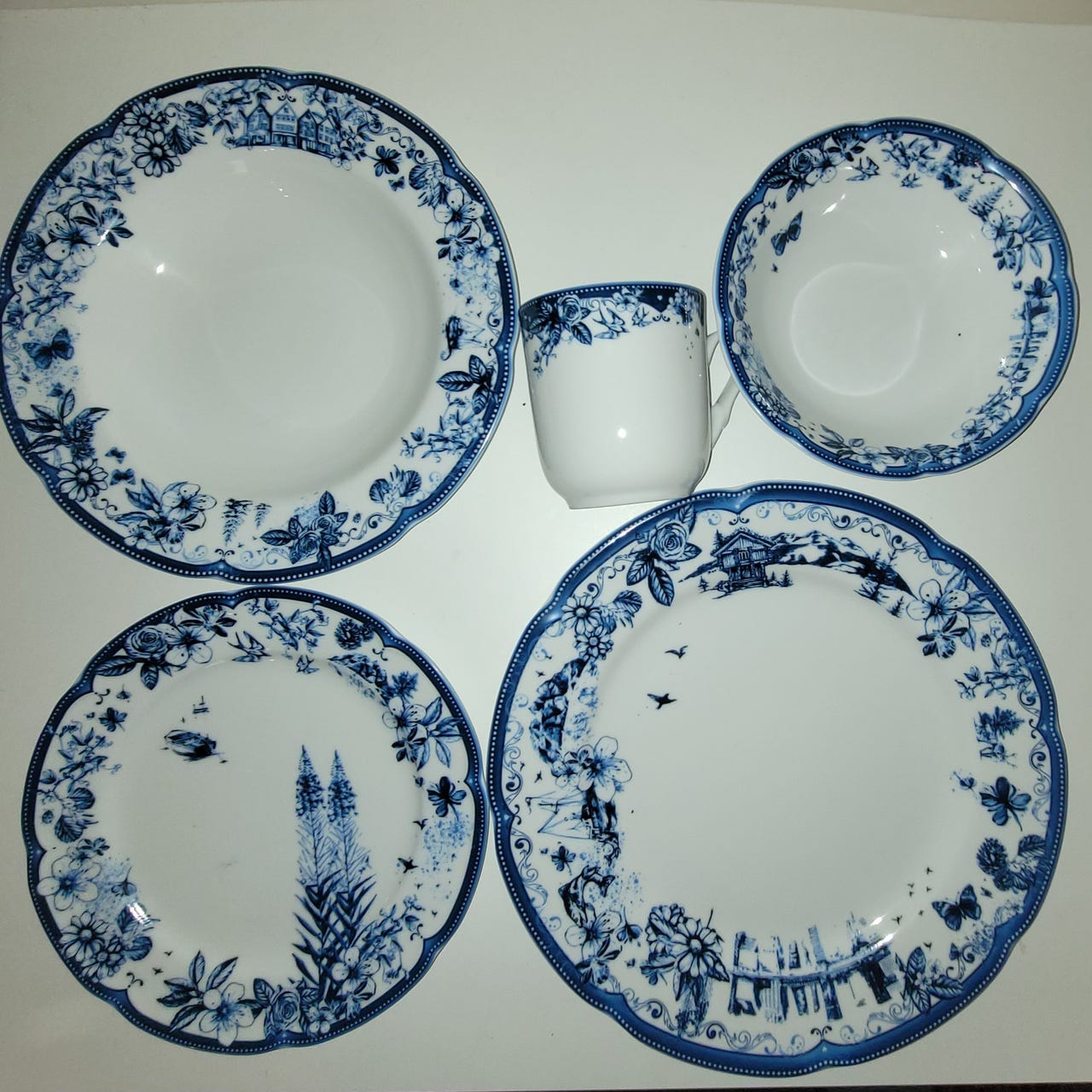 Magnor servise "Fjord" 12 deler | FINN-torget