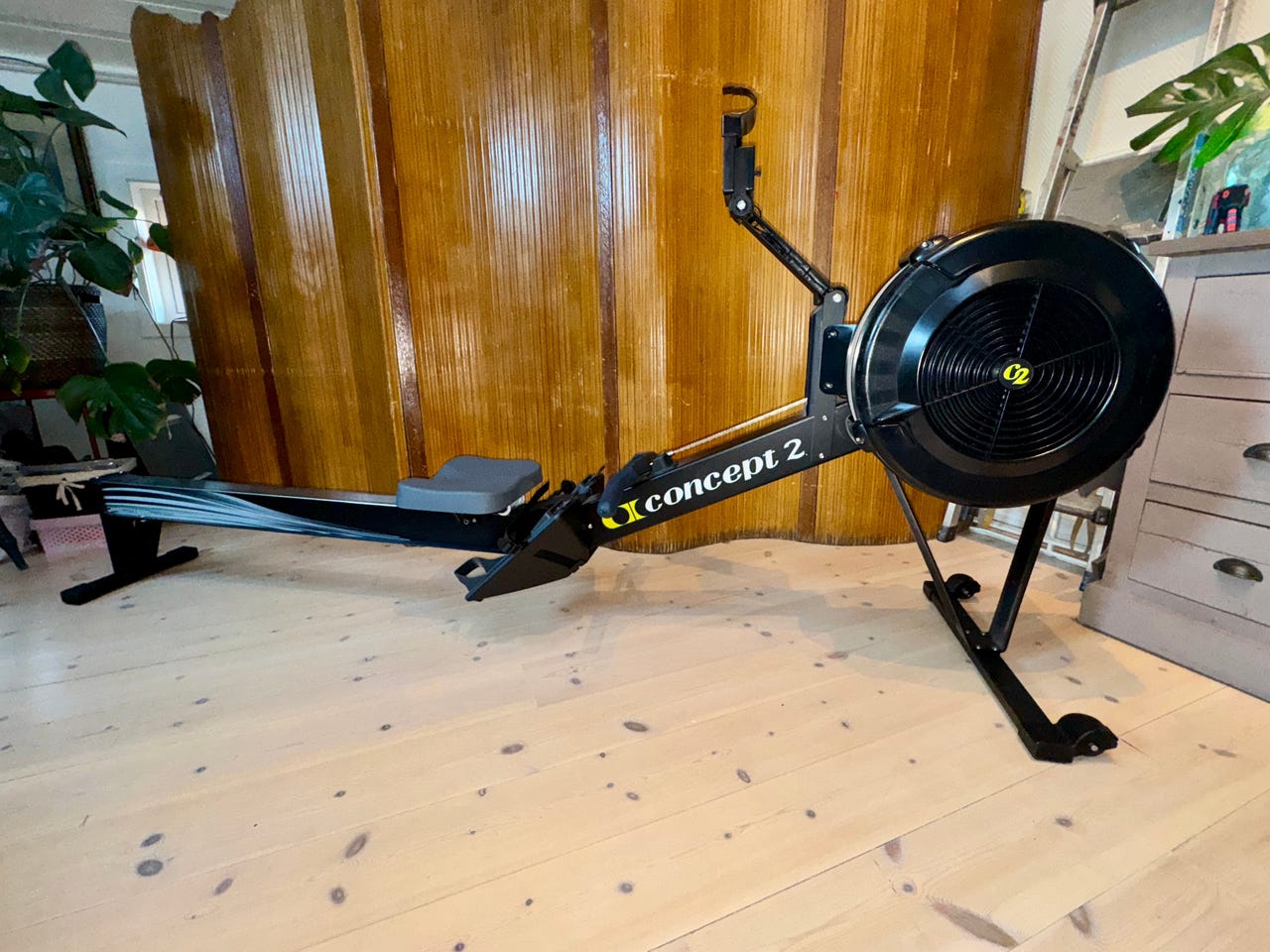 Concept2 Model D RowErg PM5 Sort | FINN-torget
