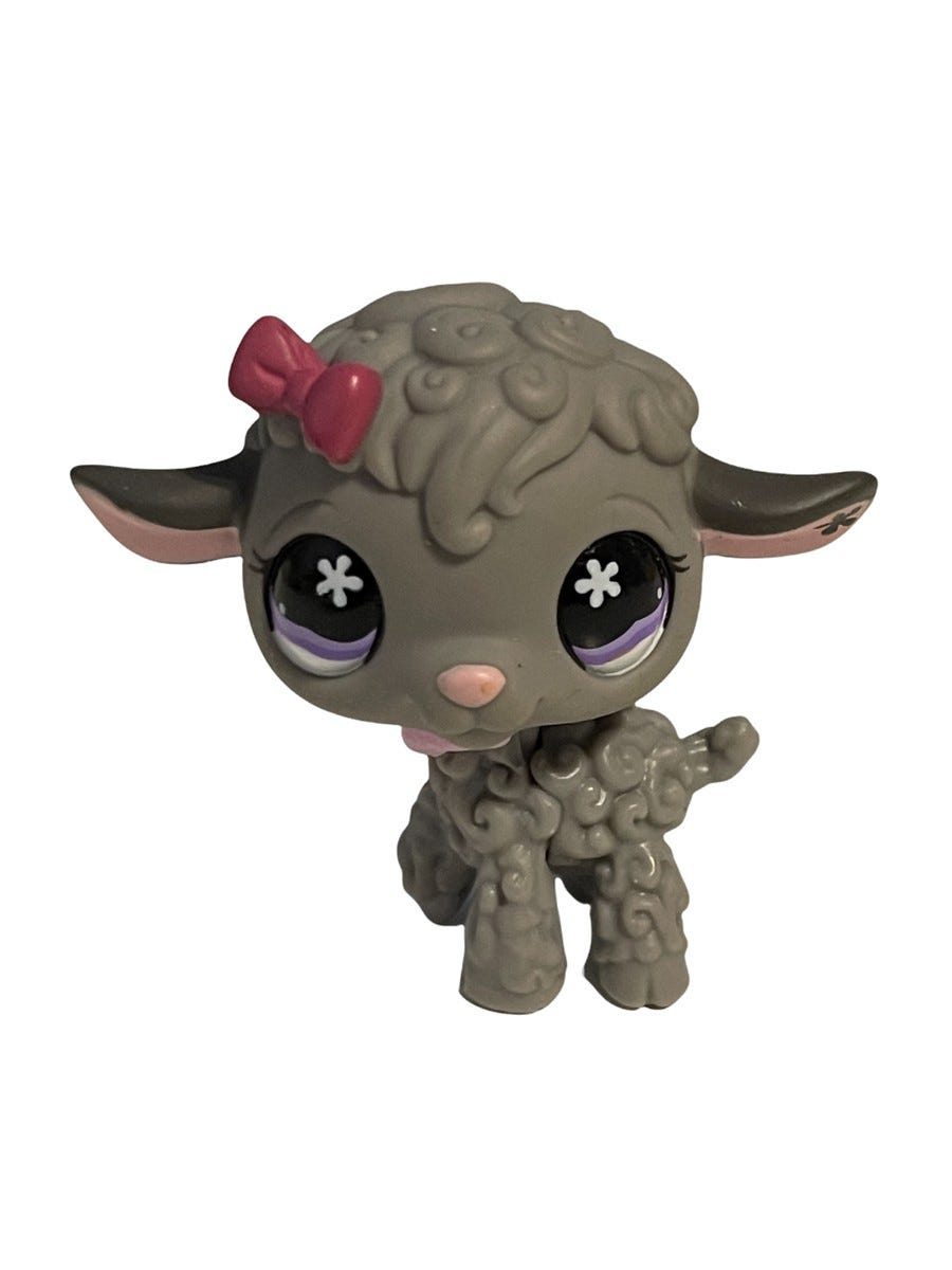 LPS Littlest Pet Shop lamb, deer & fox | FINN-torget