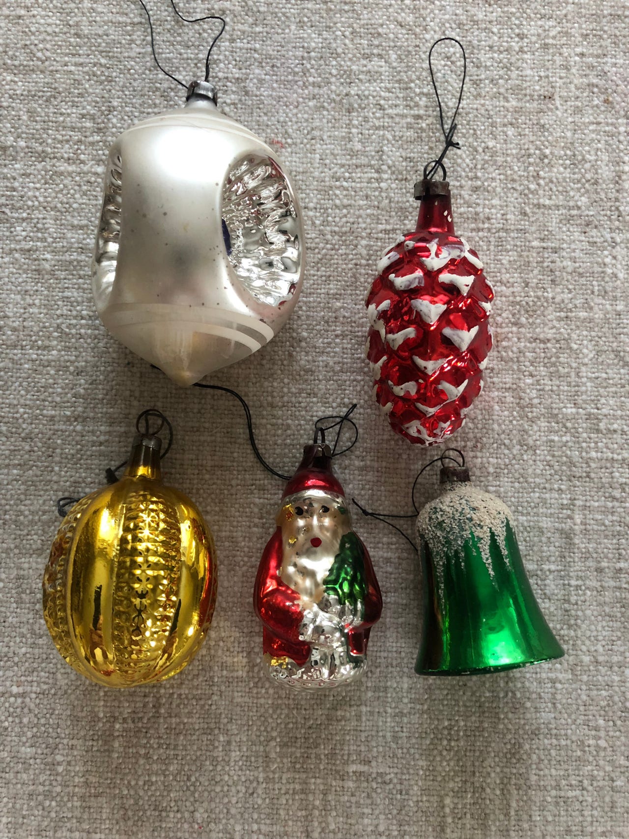 Gamle julekuler i glass | FINN-torget