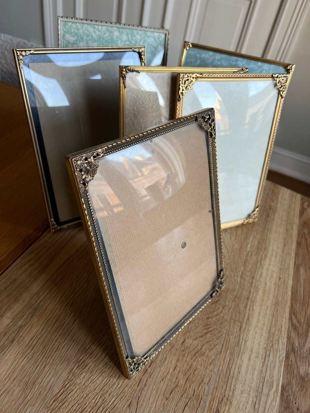 Vintage metallrammer: 17x23 cm | FINN-torget