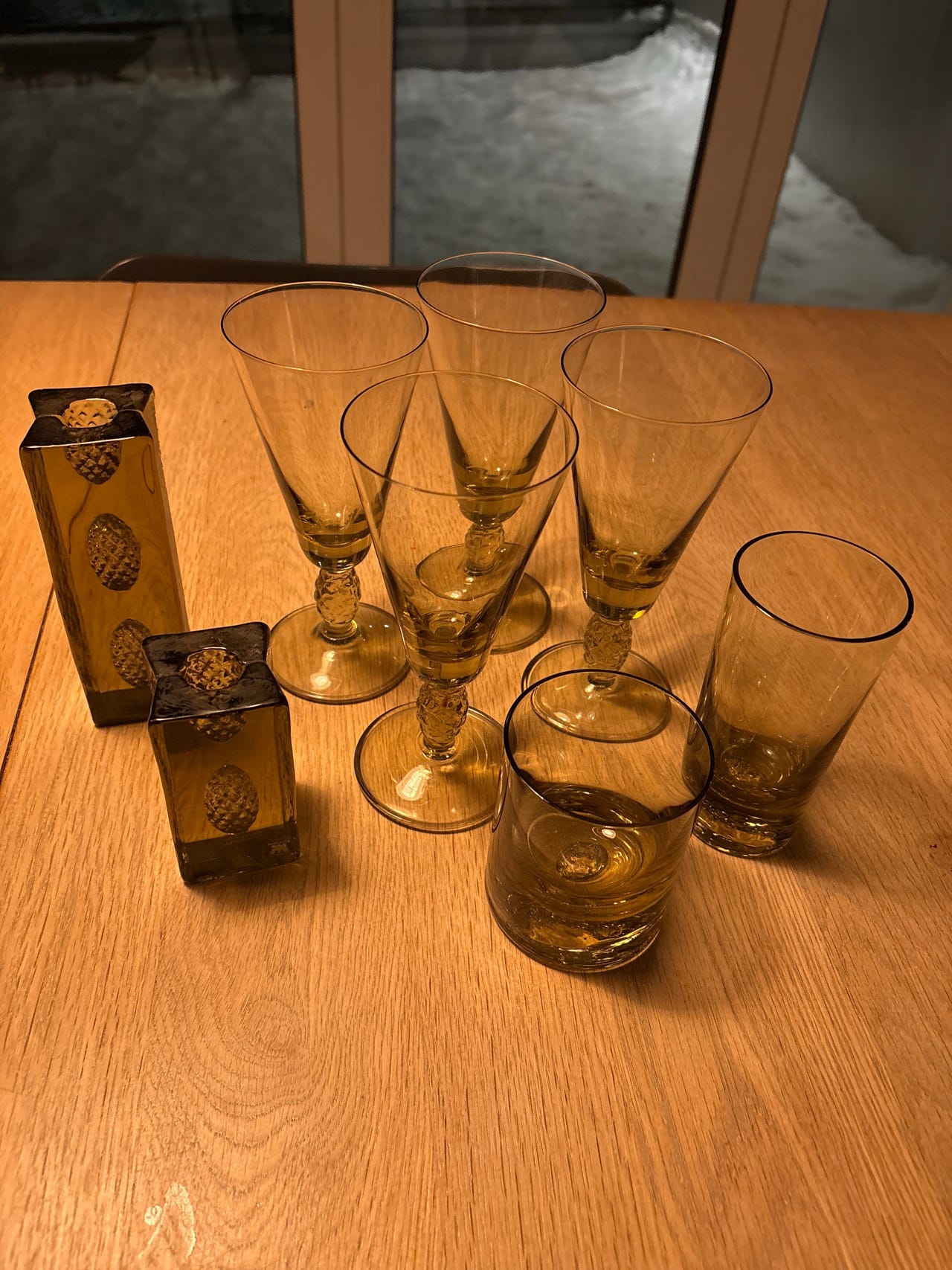 Per Spook Kongle glass og lysestaker | FINN-torget