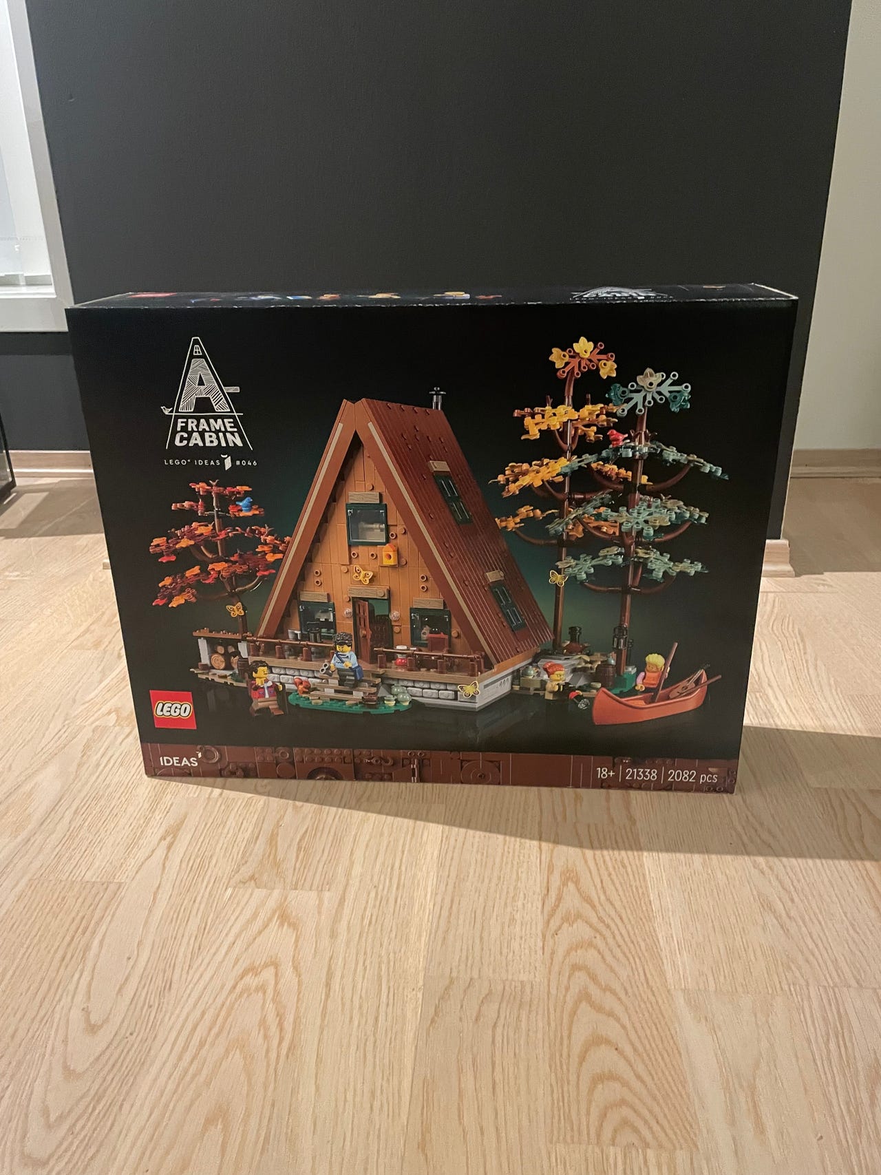 Nytt og uåpnet Lego Ideas 21338 A Frame Cabin | FINN-torget