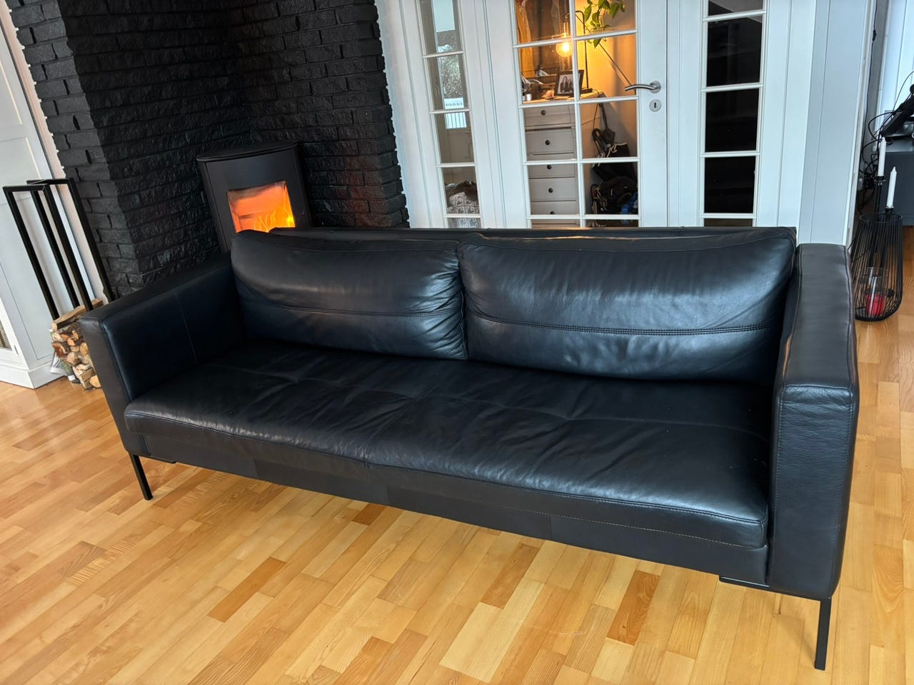 Skinnsofa Signature collection (Halvor Bakke) selges | FINN-torget