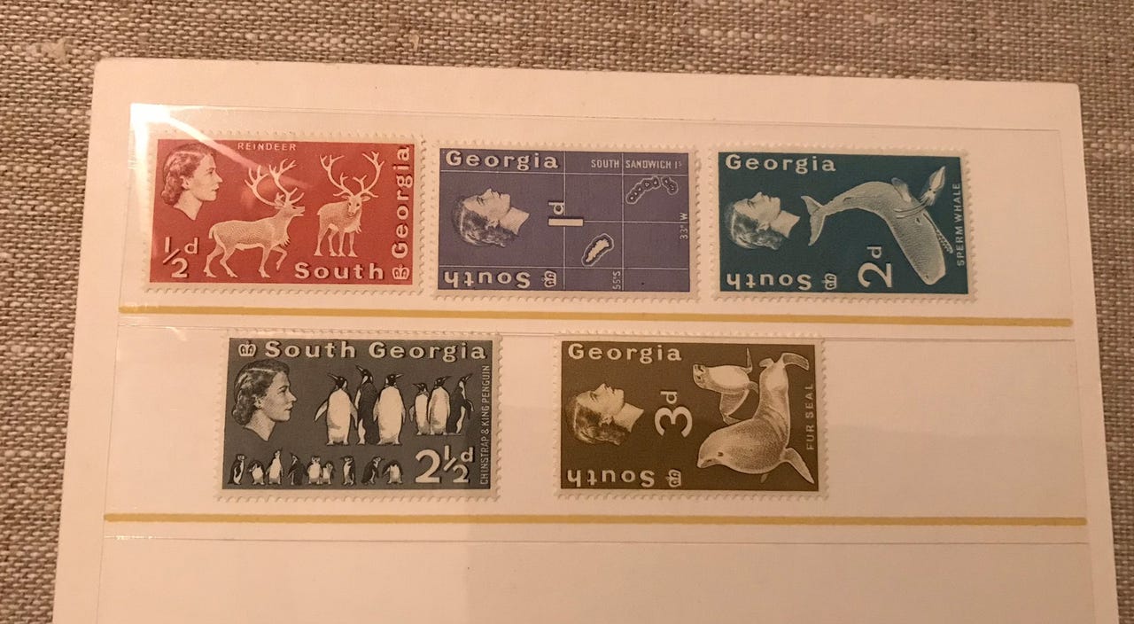Frimerker fra South Georgia / Sør Georgia | FINN-torget