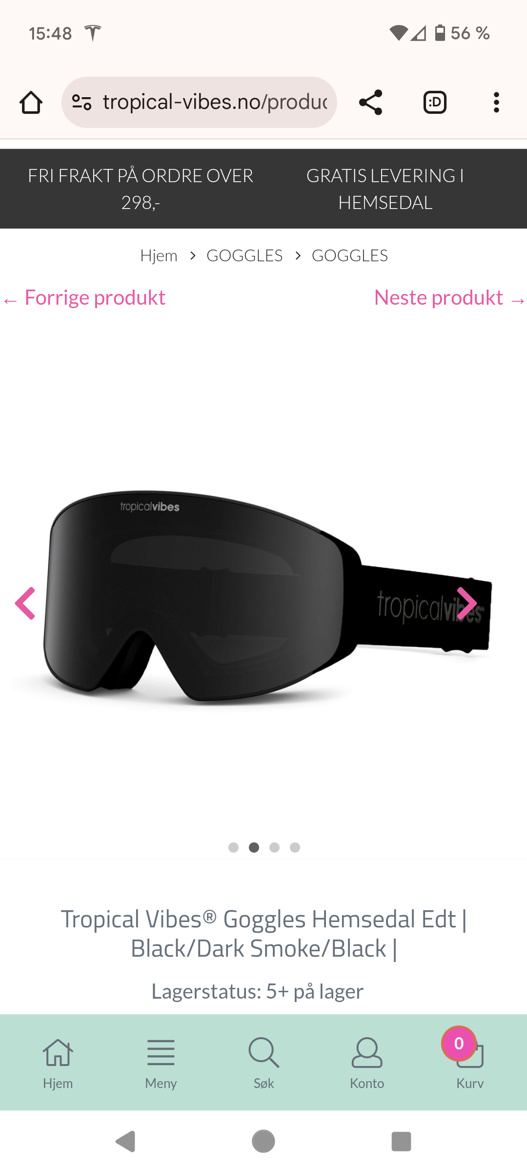 Briller fra Tropical Vibes googles | FINN-torget