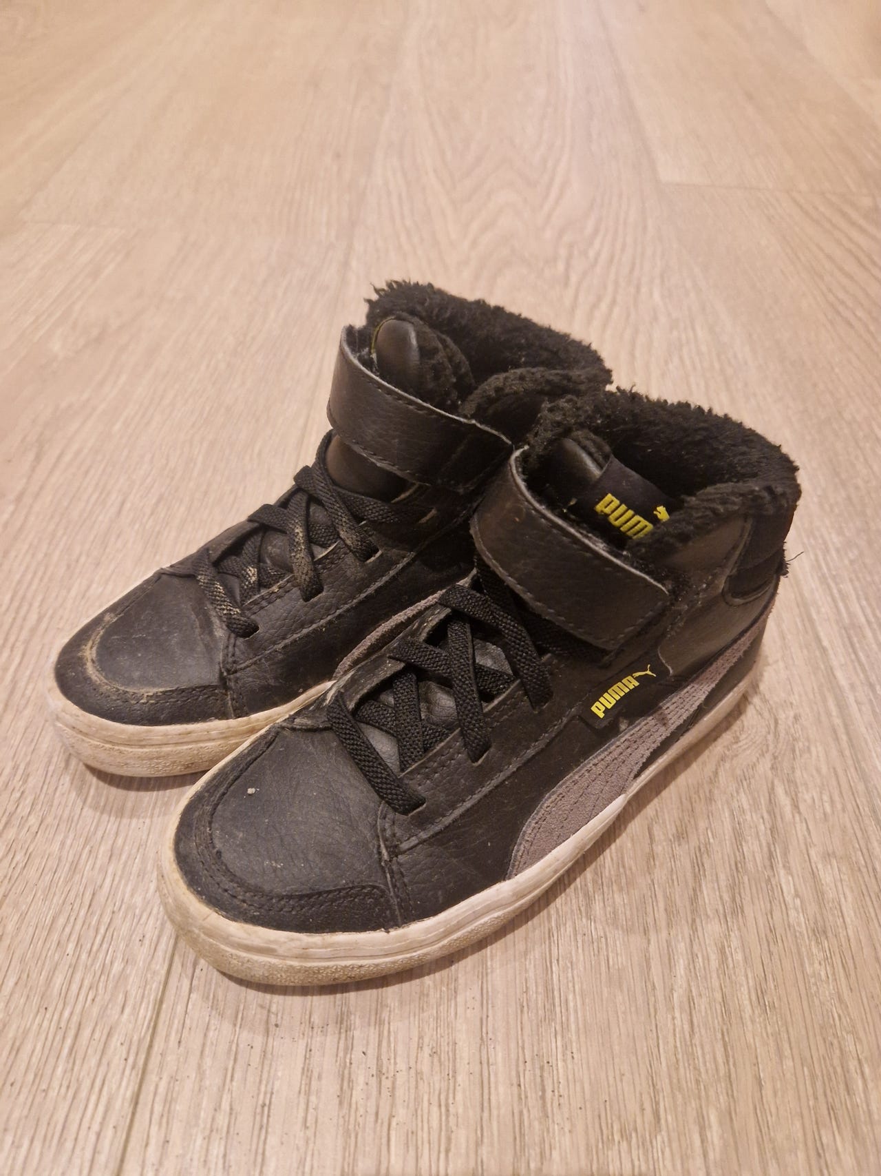Puma sko str. 30. Sort med fôring. | FINN-torget