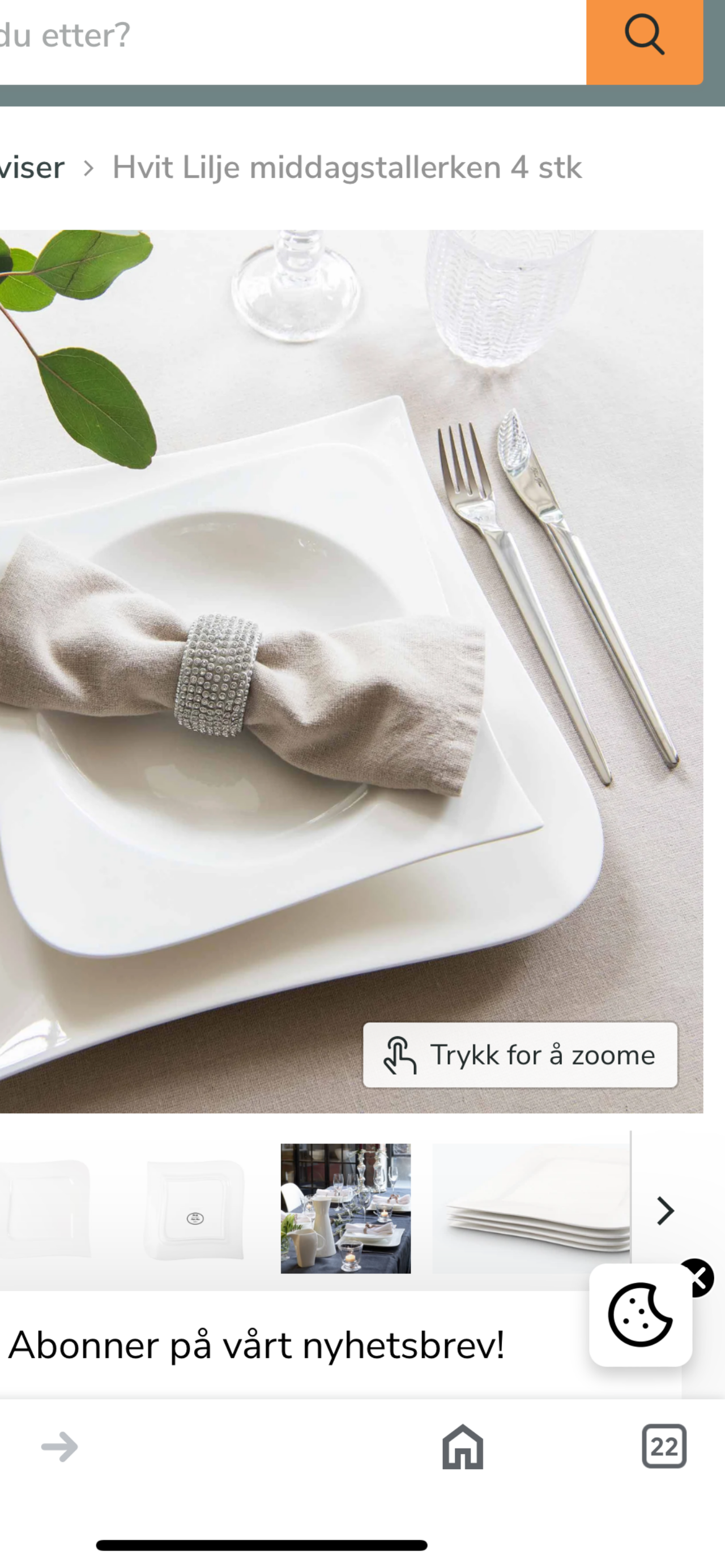 Hvit Lilje service | FINN-torget
