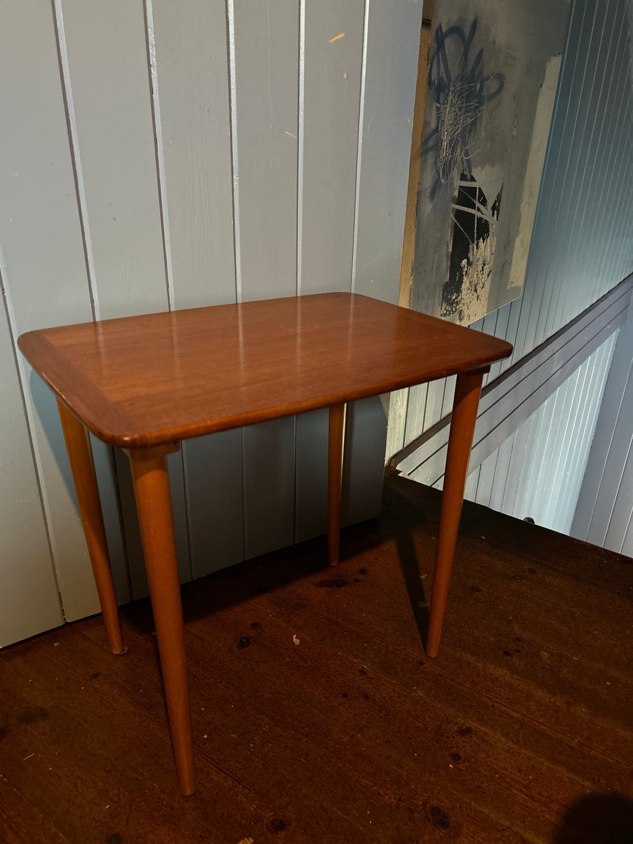 Teak bord, nattbord eller sidebord | FINN-torget