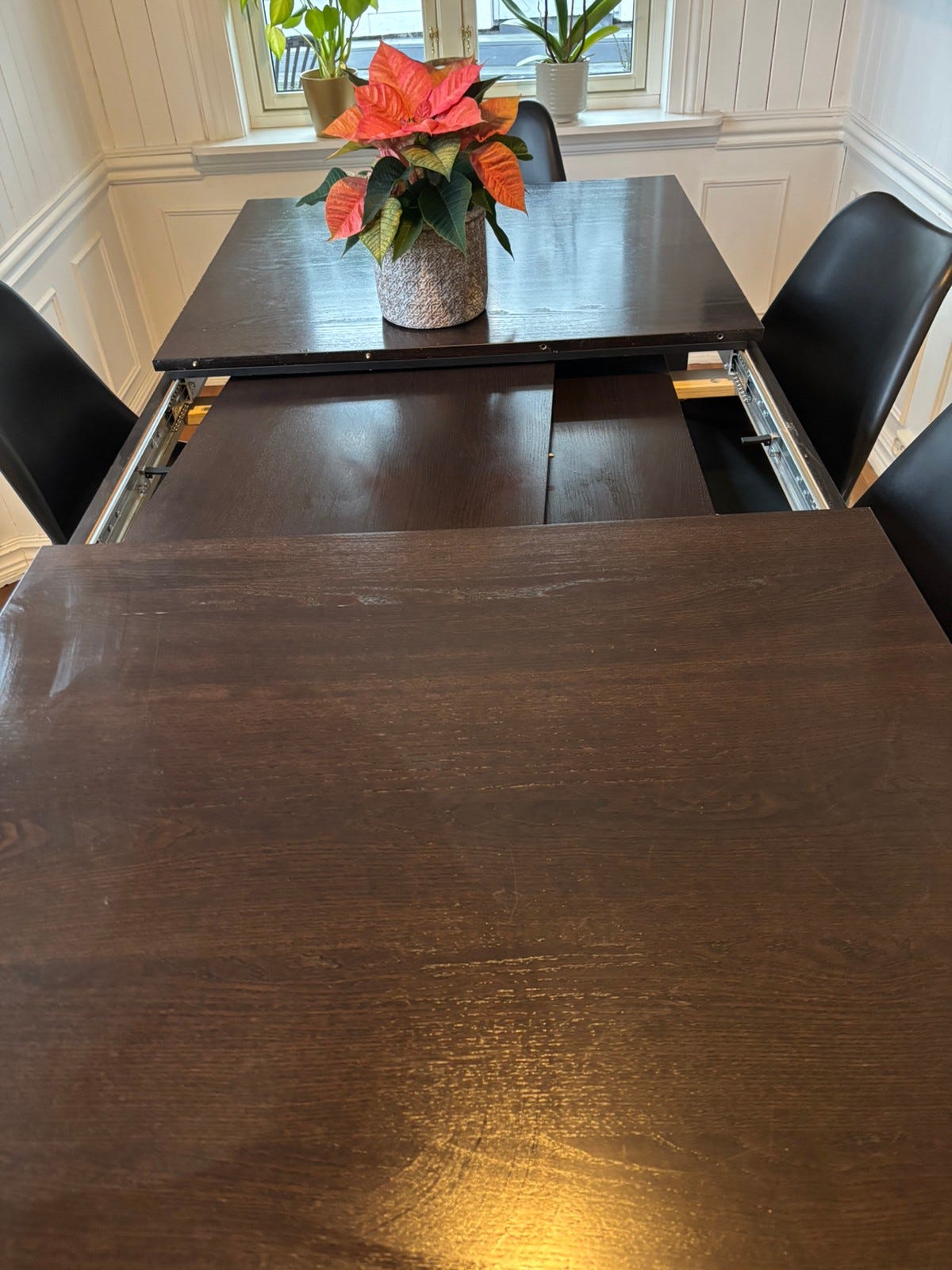 Spisebord med 6 stoler 160/260x90 | FINN-torget