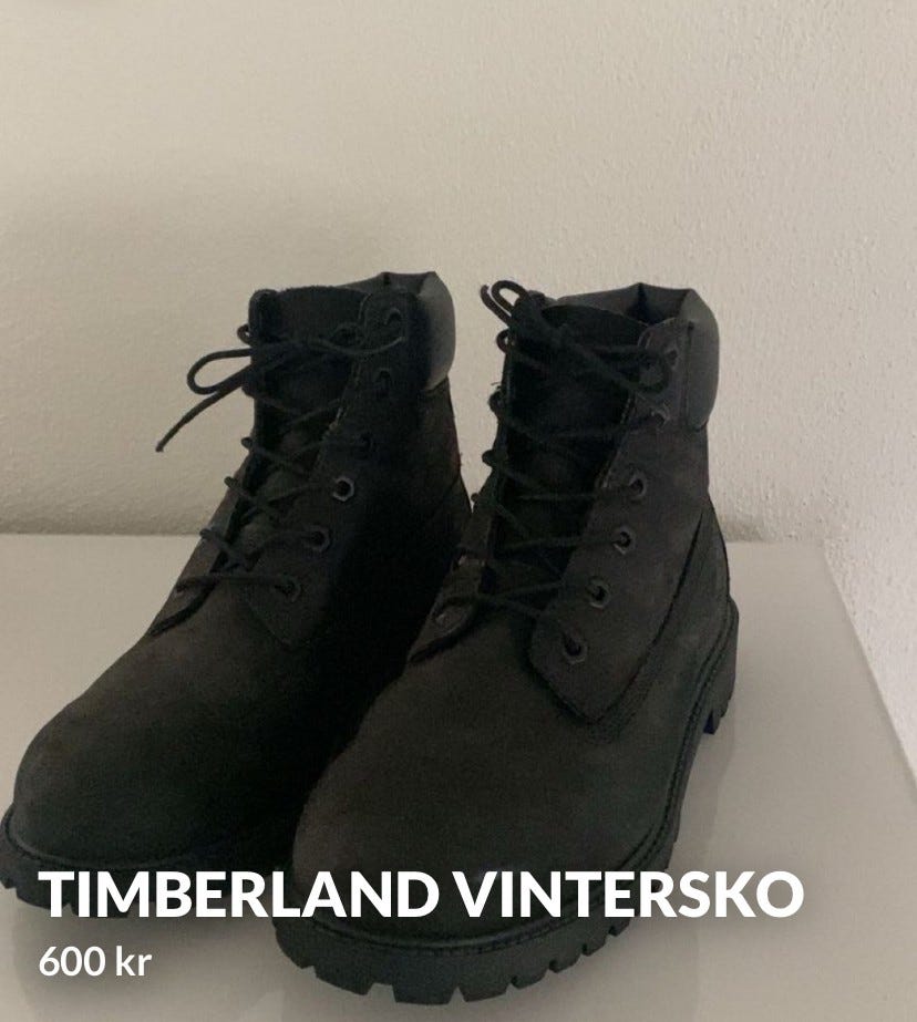 Timberland vintersko | FINN-torget